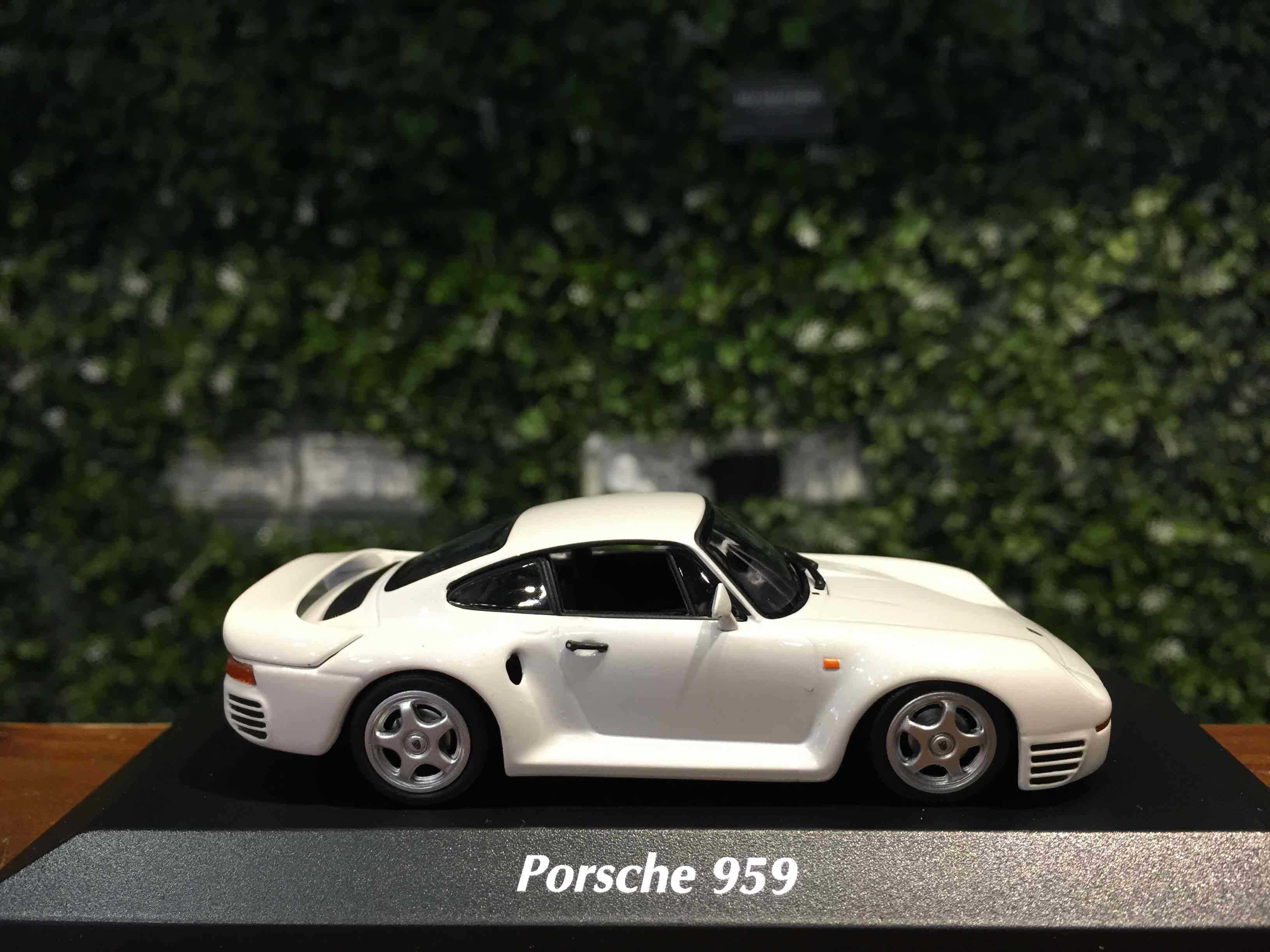 1/43 Minichamps Porsche 959 1987 White 940062521【MGM】 - Max Gear Model 模型店 | 購物橘子