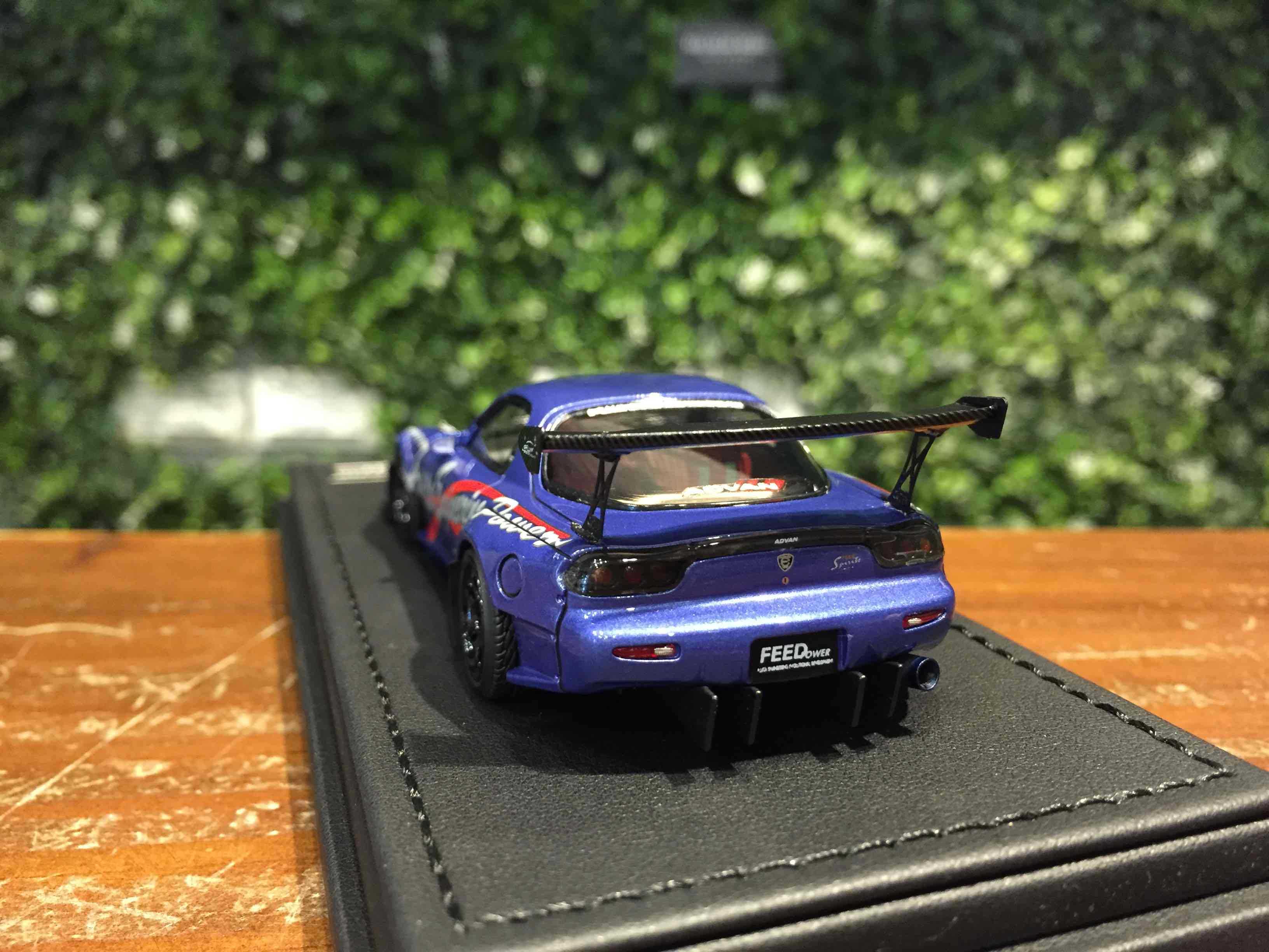 1/43 Ignition FEED Afflux GT3 RX7 (FD3S) Blue IG3020【MGM】 - Max Gear Model 模型店 | 購物橘子