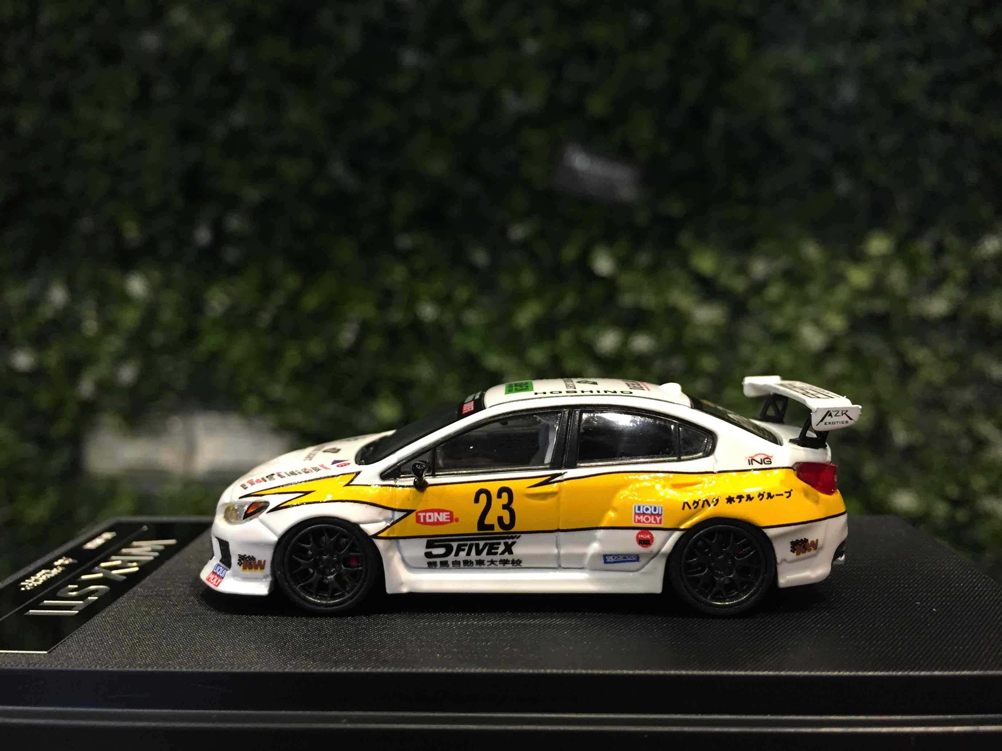 1/64 Aurora Subaru WRX STI Lightning Livery AM645428【MGM】 - Max Gear ...