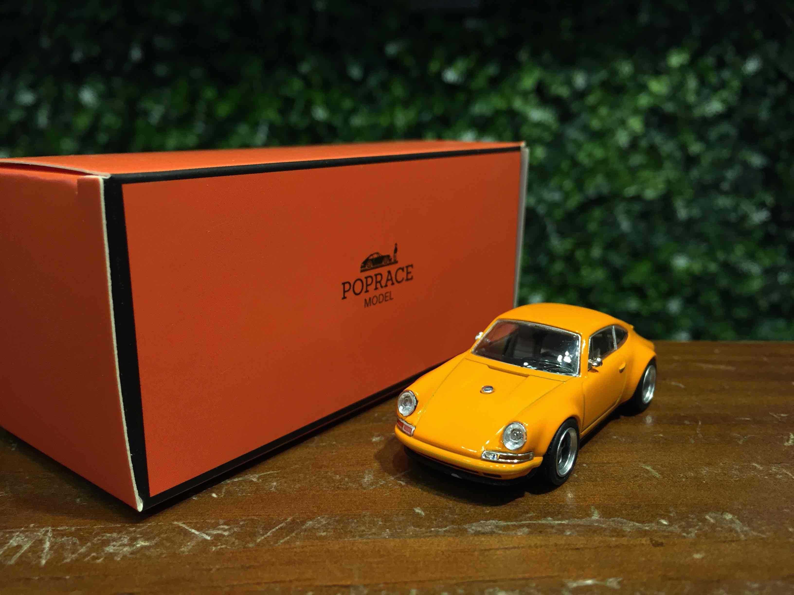 1/64 POPRACE Singer Porsche 911 (964) Orange【MGM】 - Max Gear Model 模型店 ...