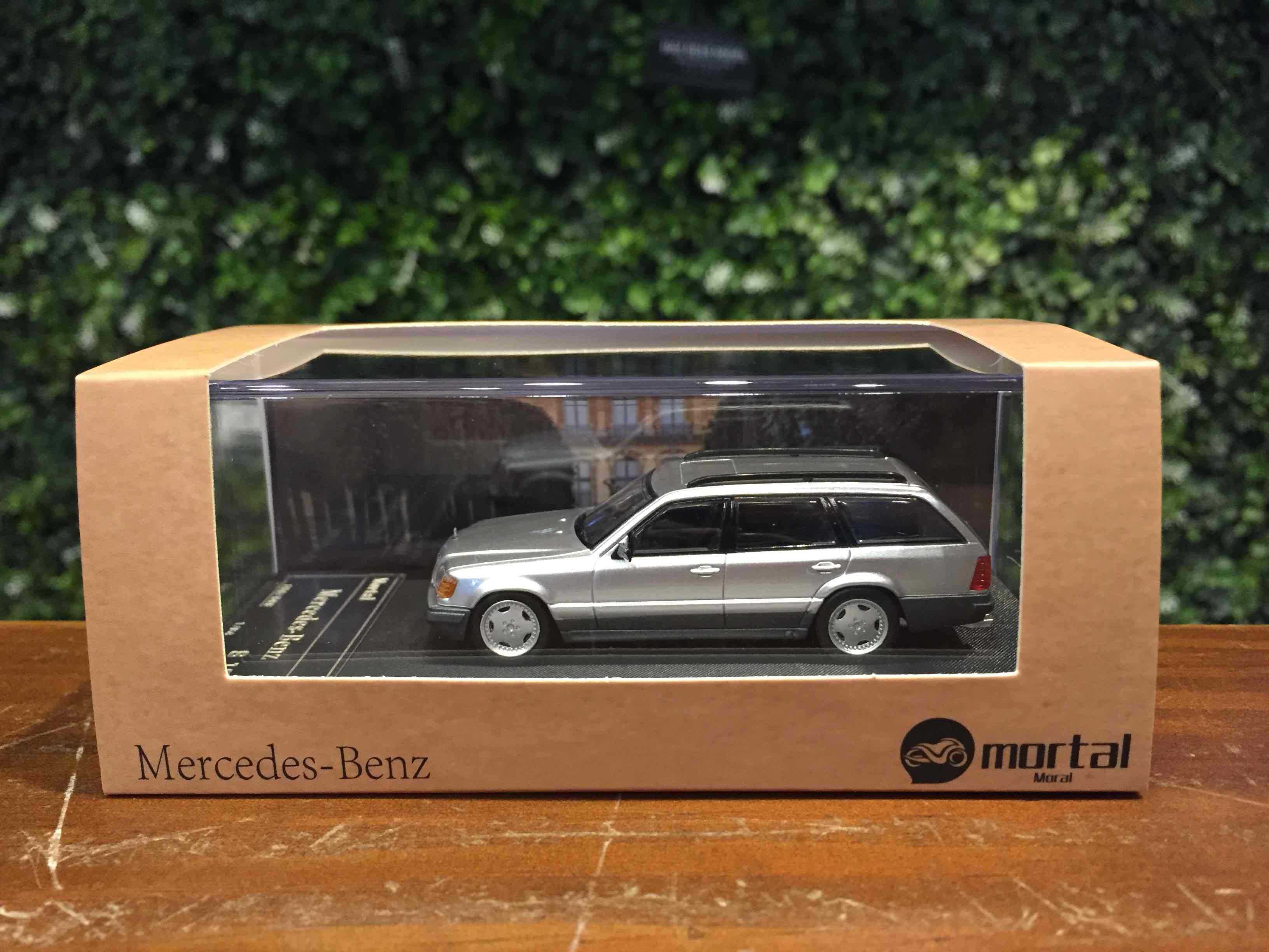 1/64 Mortal Mercedes-Benz E-Class (S124) Wagon Silver【MGM】 - Max Gear ...