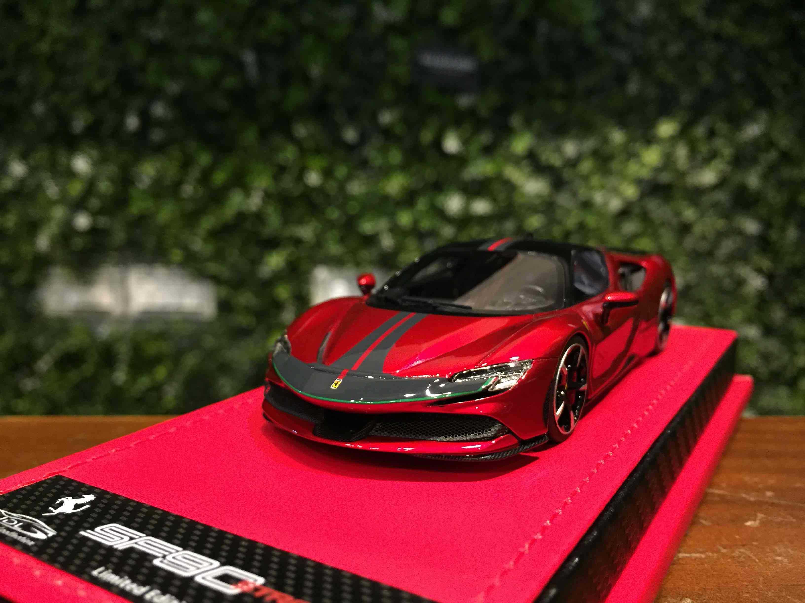 1/43 JDL Ferrari SF90 Stradale Candy Red【MGM】 - Max Gear Model 模型店 | 購物橘子