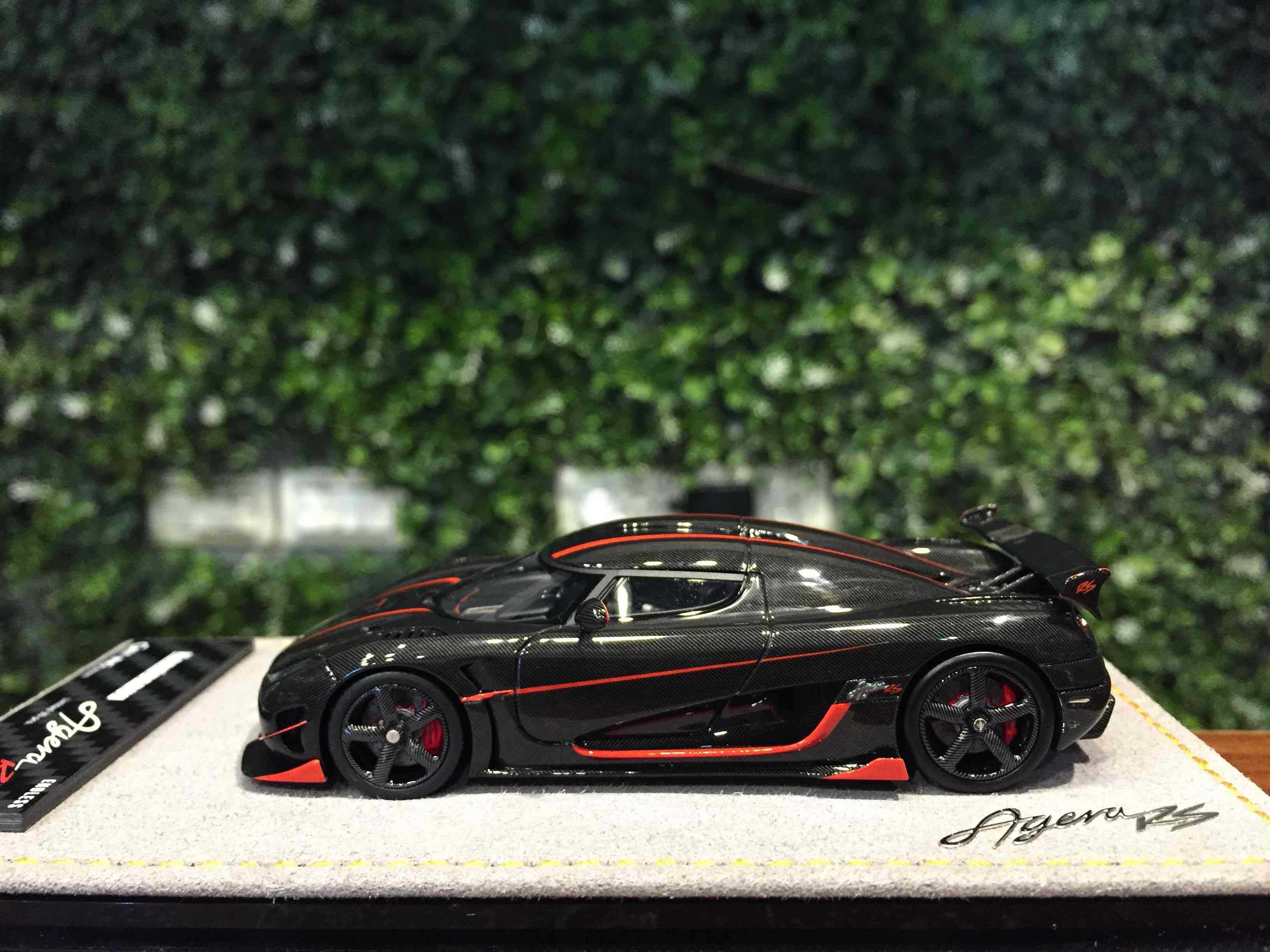 1/43 Gryning Koenigsegg Agera RS Carbon Red GE002B【MGM】 - Max Gear ...