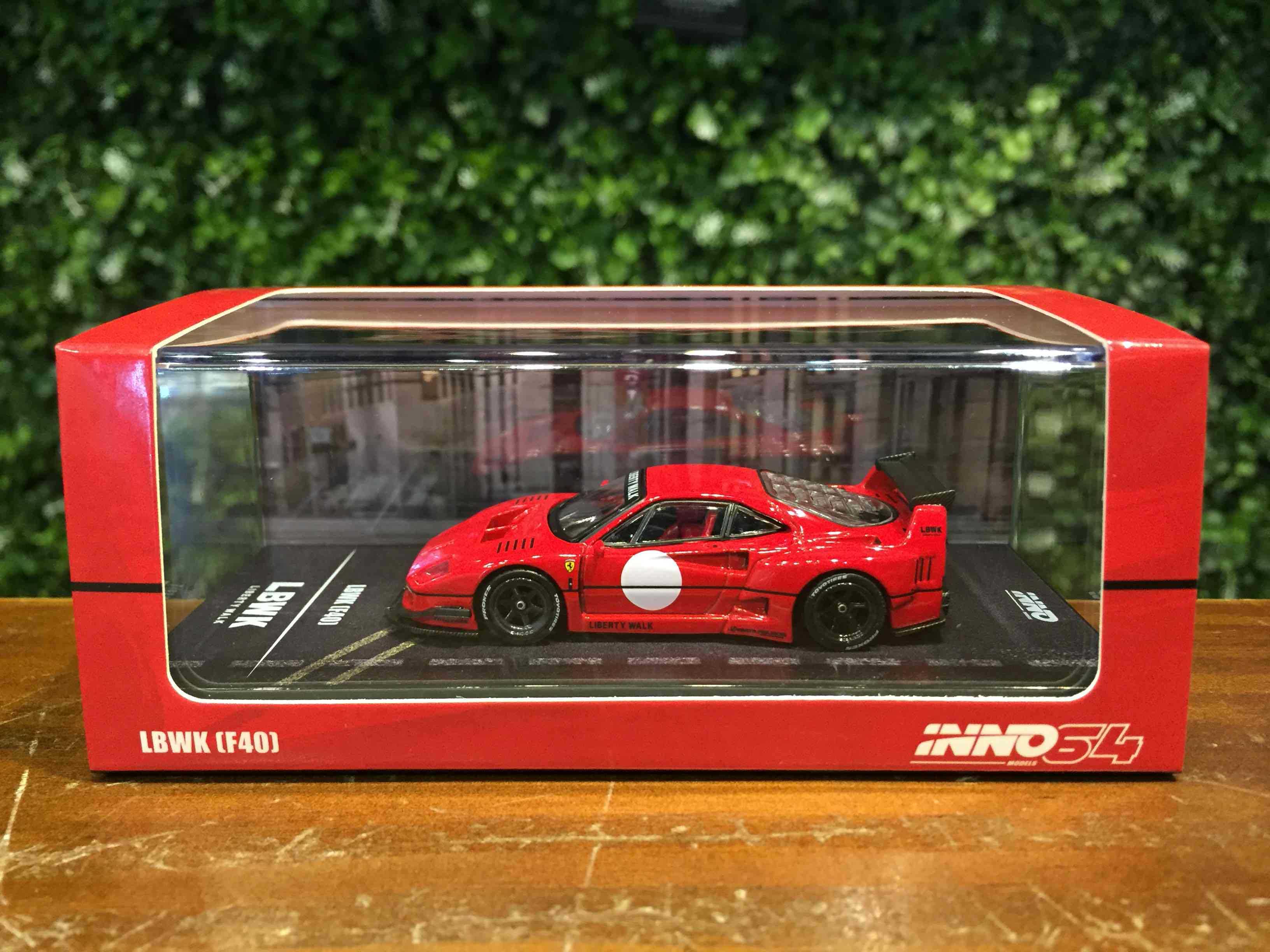 1/64 Inno LBWK Ferrari F40 Red IN64F40LBWKRED【MGM】 - Max Gear Model 模型店 ...