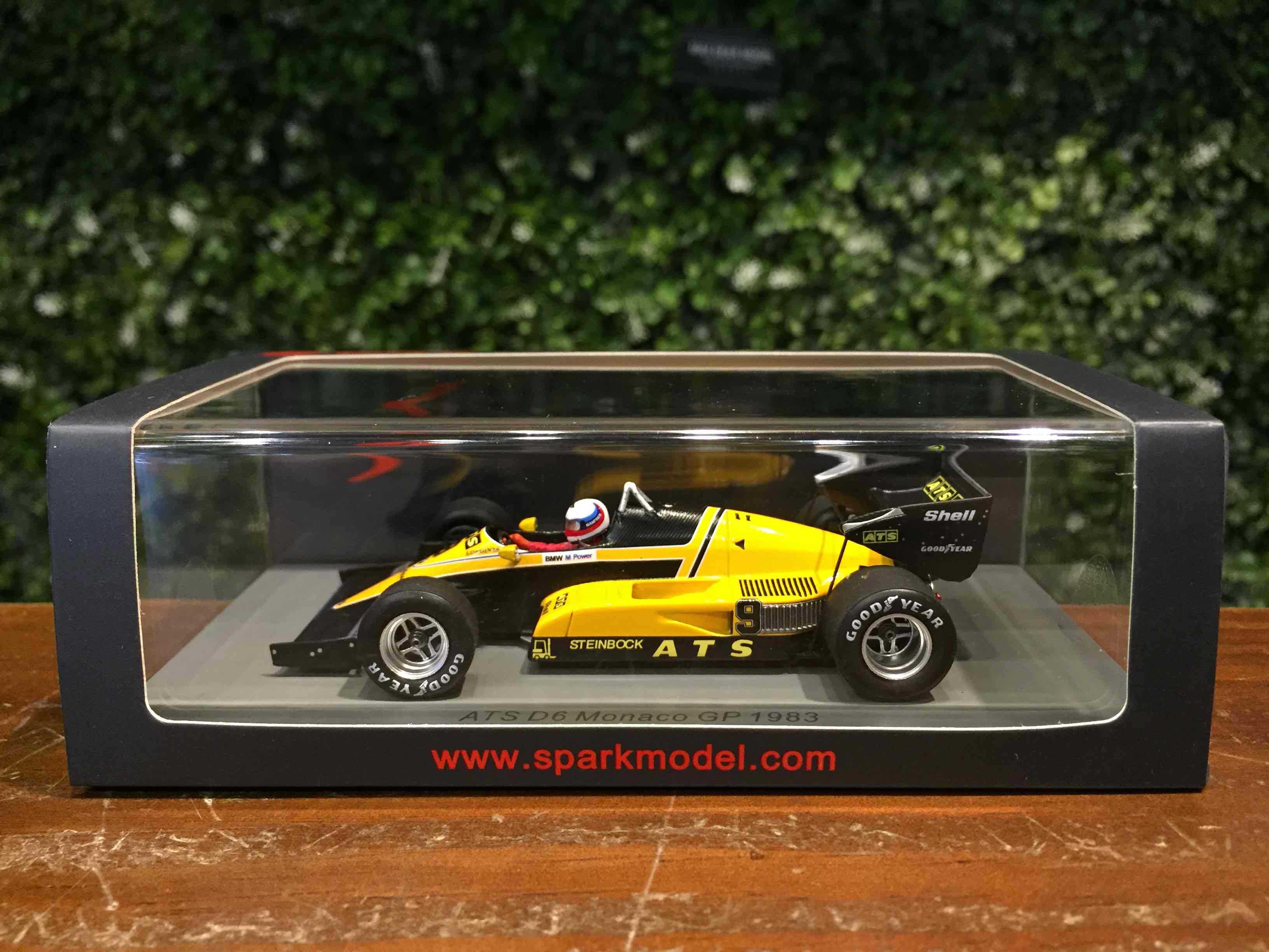 1/43 Spark ATS D6 #9 Monaco GP 1983 Winkelhock S3921【MGM】 - Max Gear ...
