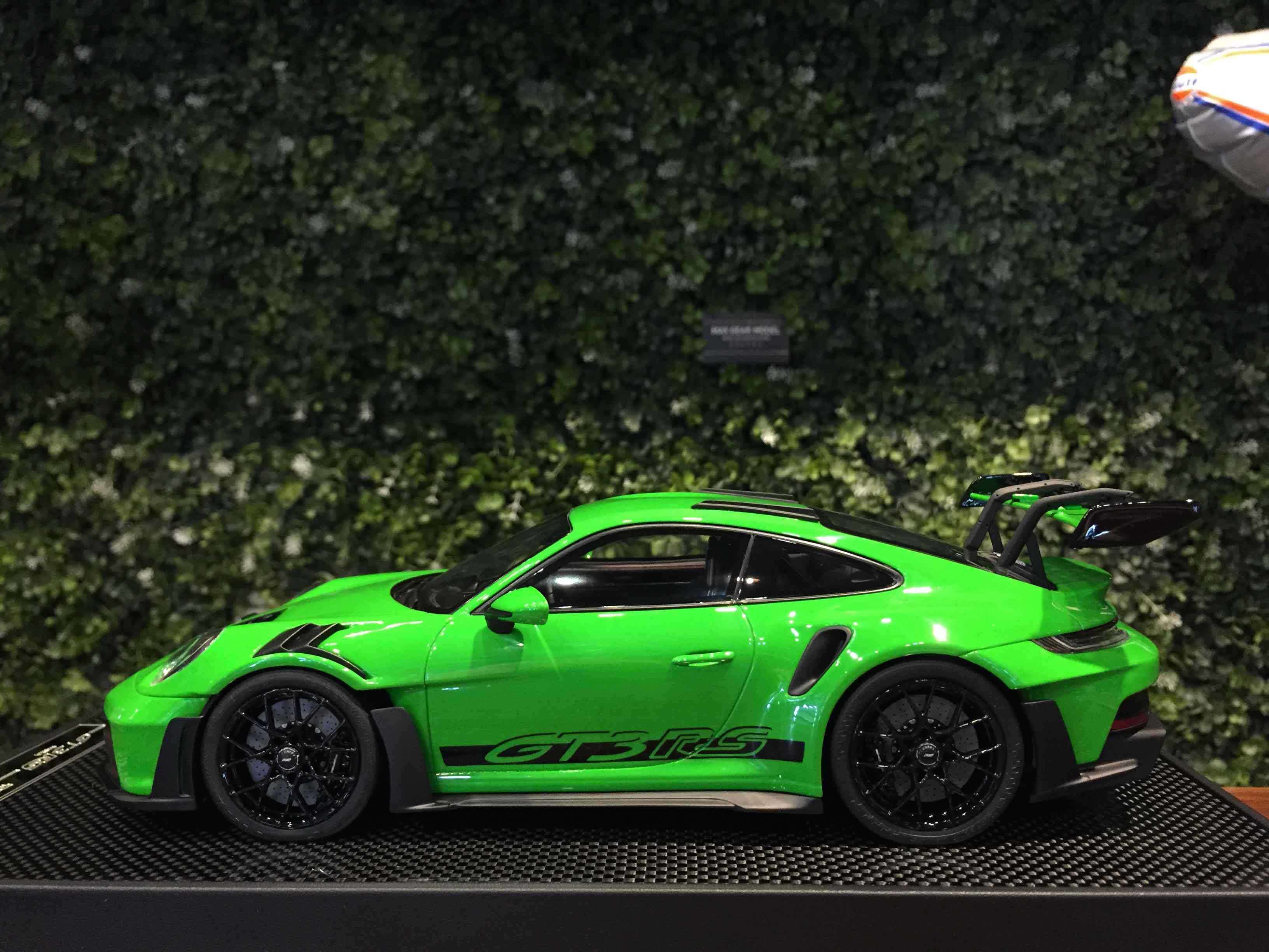 1/18 TP Porsche 911 (992) GT3 RS Python Green TP1809PG【MGM】 - Max Gear ...
