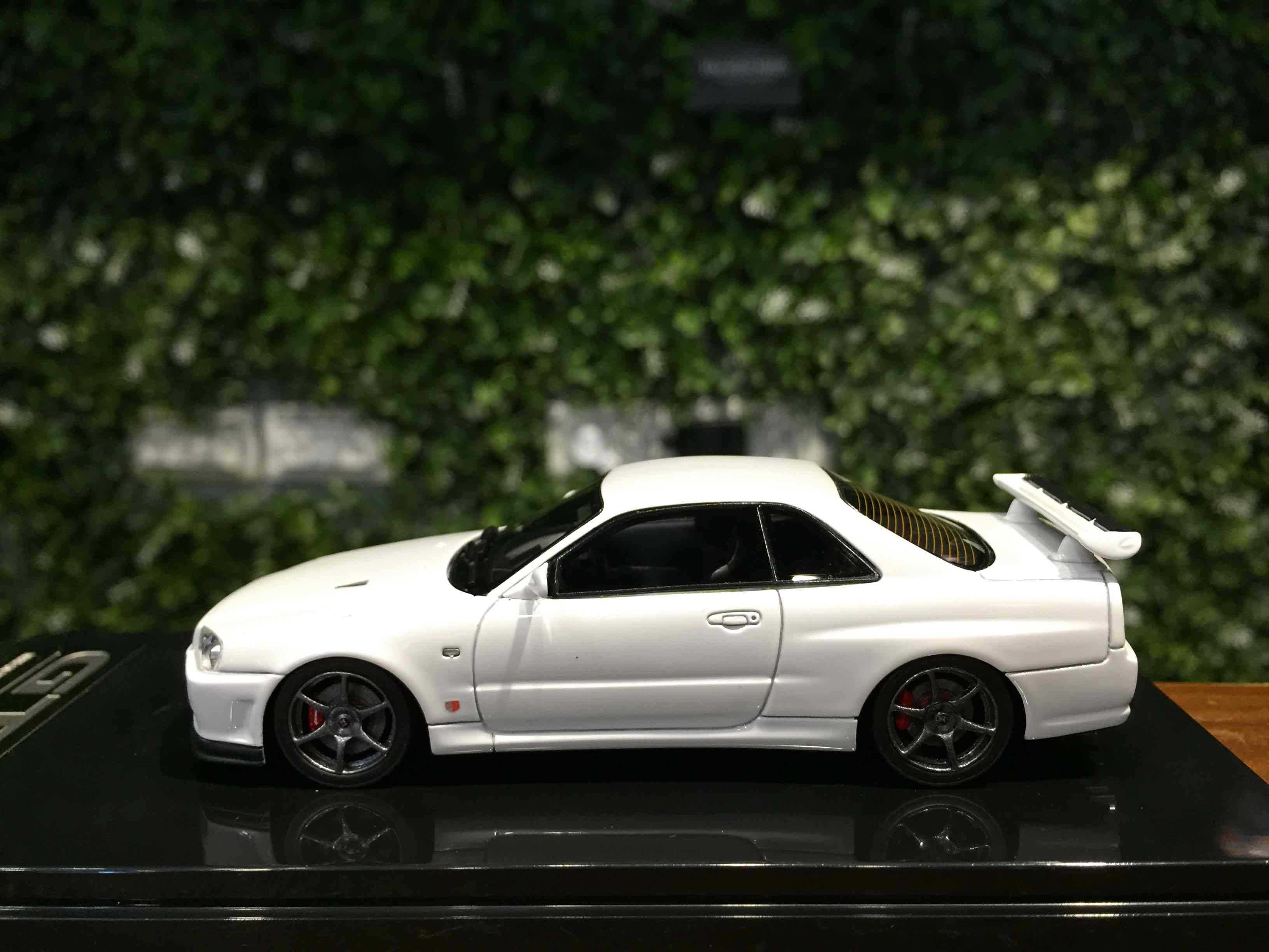 1/43 Onemodel Nissan Skyline GT-R (R34) White【MGM】 - Max Gear Model 模型店 ...