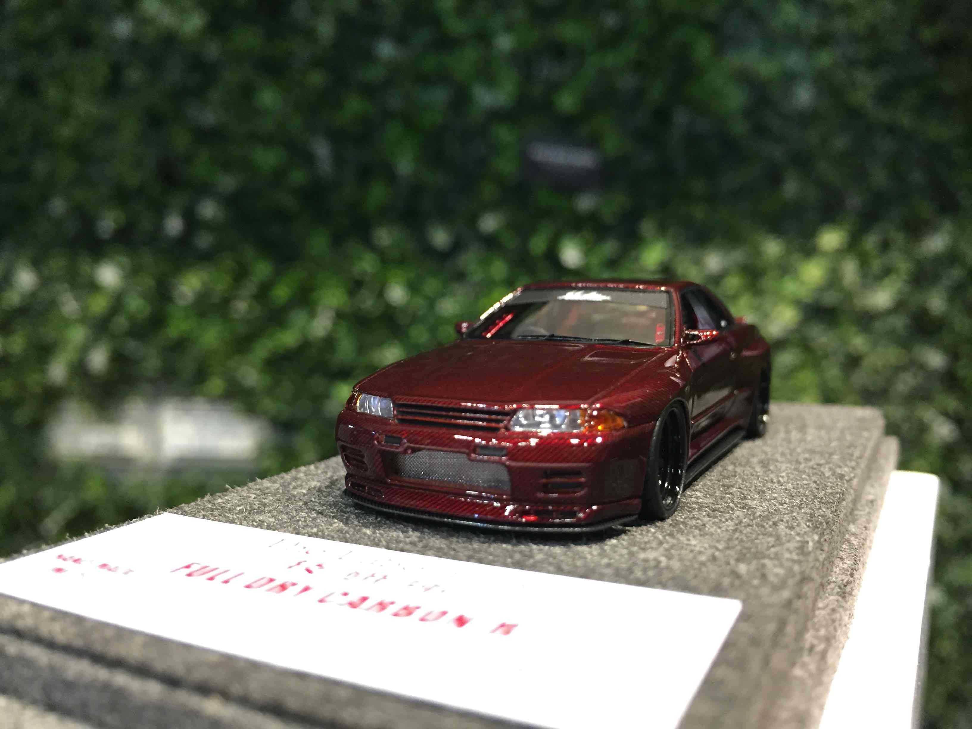 1/64 技研 Garage Active GT-R (R32) Carbon Red ZTL001B【MGM】 - Max Gear ...