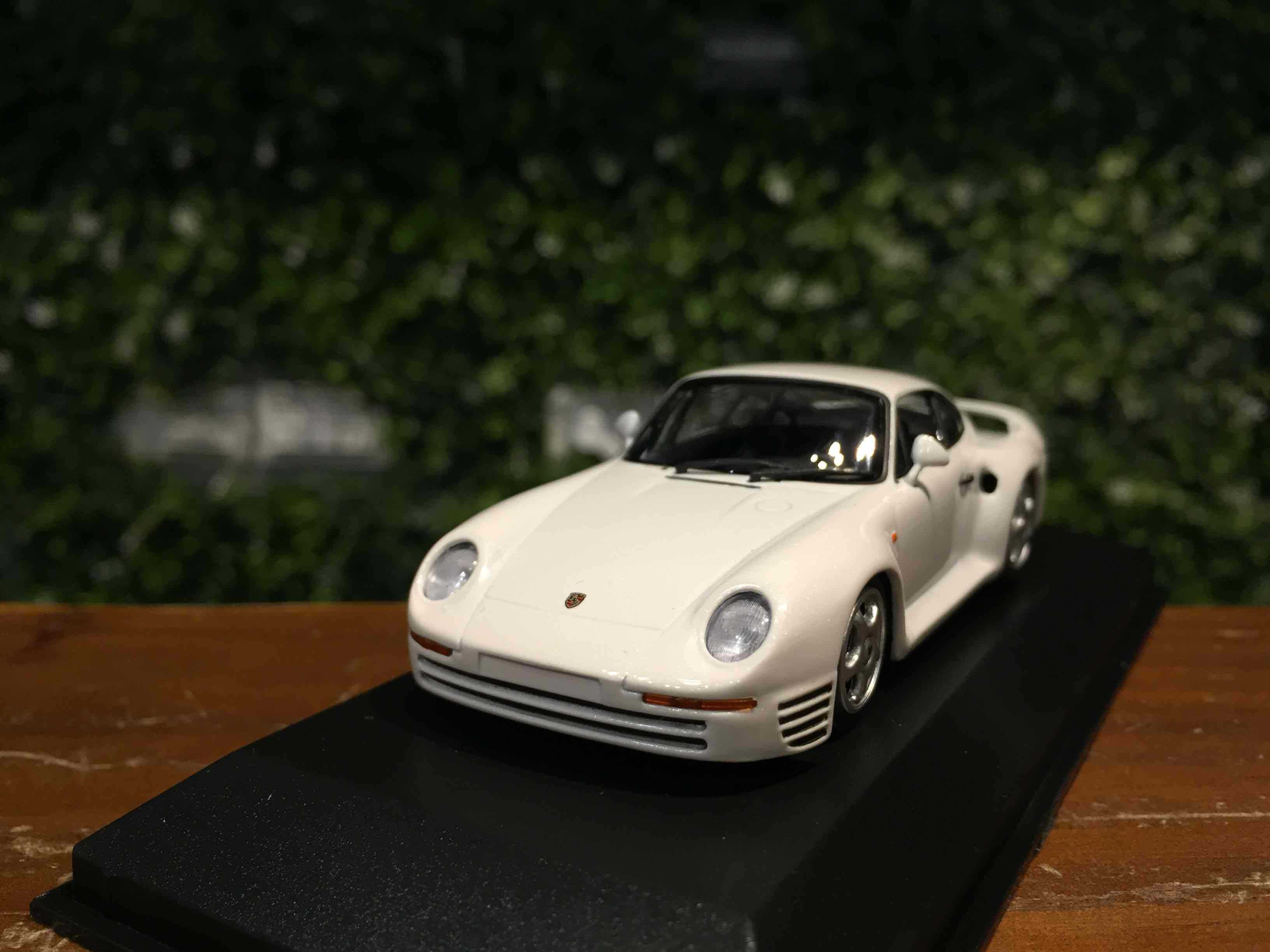 1/43 Minichamps Porsche 959 1987 White 940062521【MGM】 - Max Gear Model 模型店 | 購物橘子