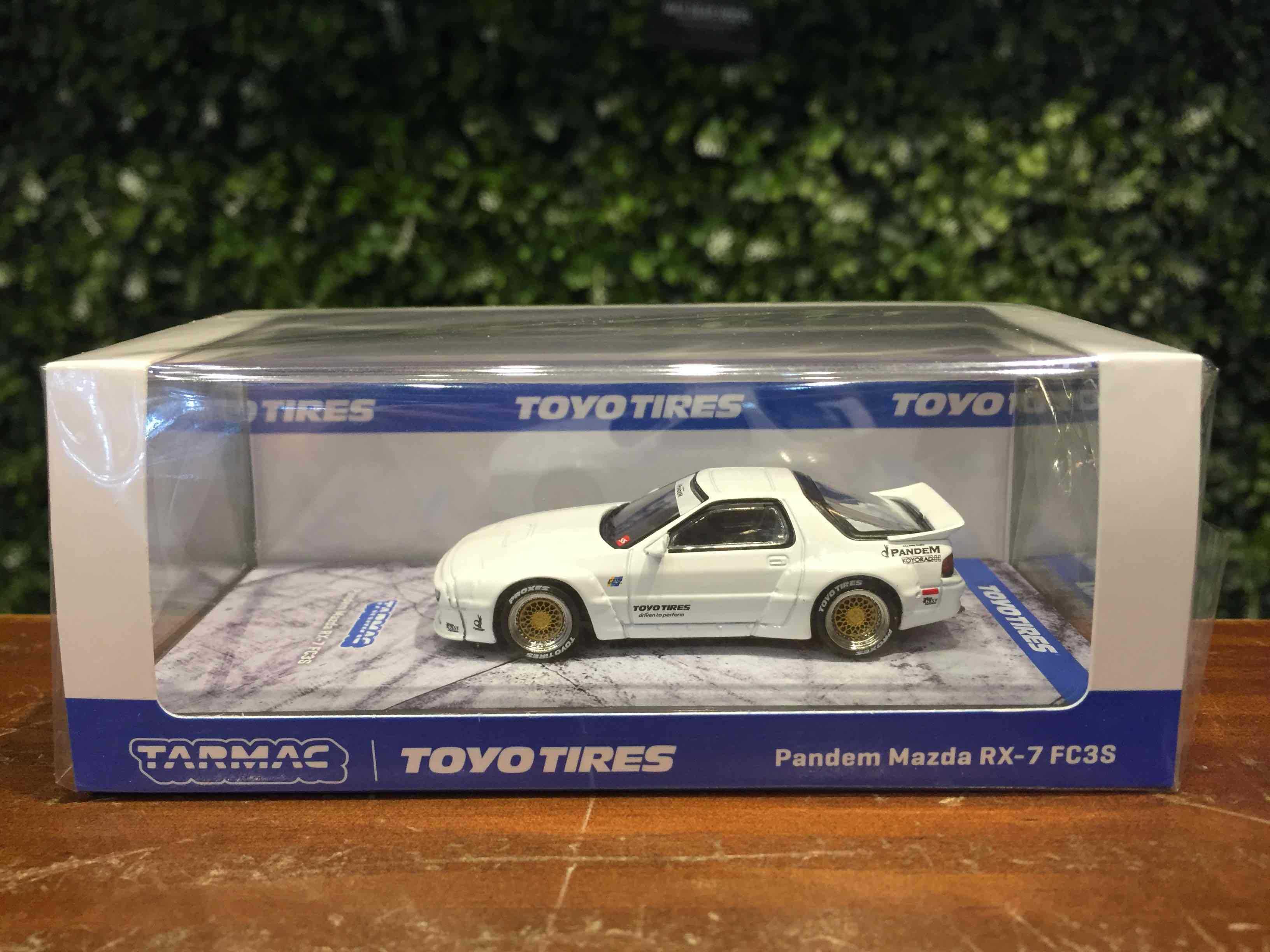 1/64 Tarmac Pandem Mazda RX-7 (FC3S) White T64R066WH【MGM】 - Max Gear Model 模型店 | 購物橘子
