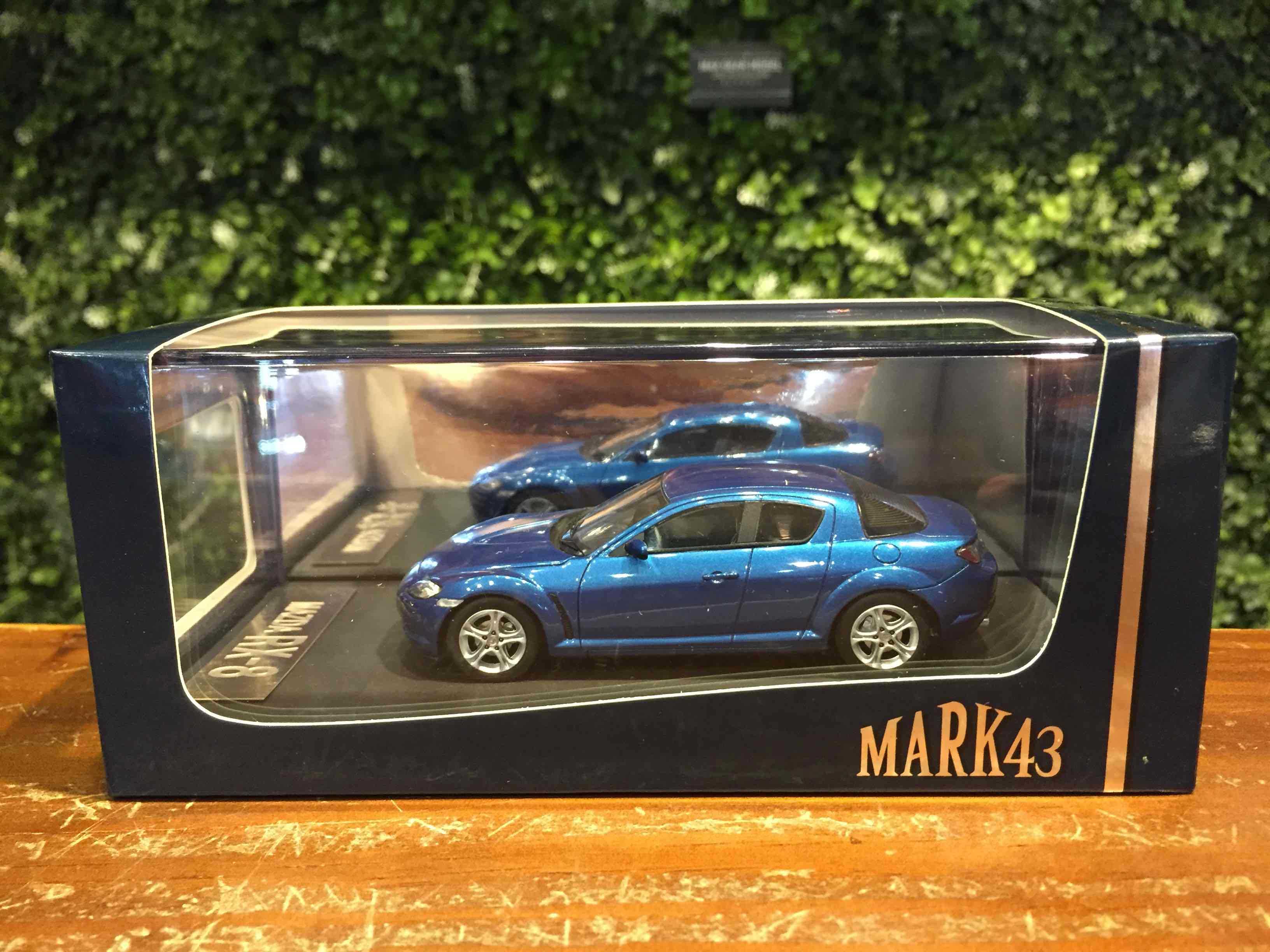 1/43 Mark43 Mazda RX-8 (SE3P) Blue Metallic PM4342BL【MGM】 - Max Gear Model 模型店 | 購物橘子