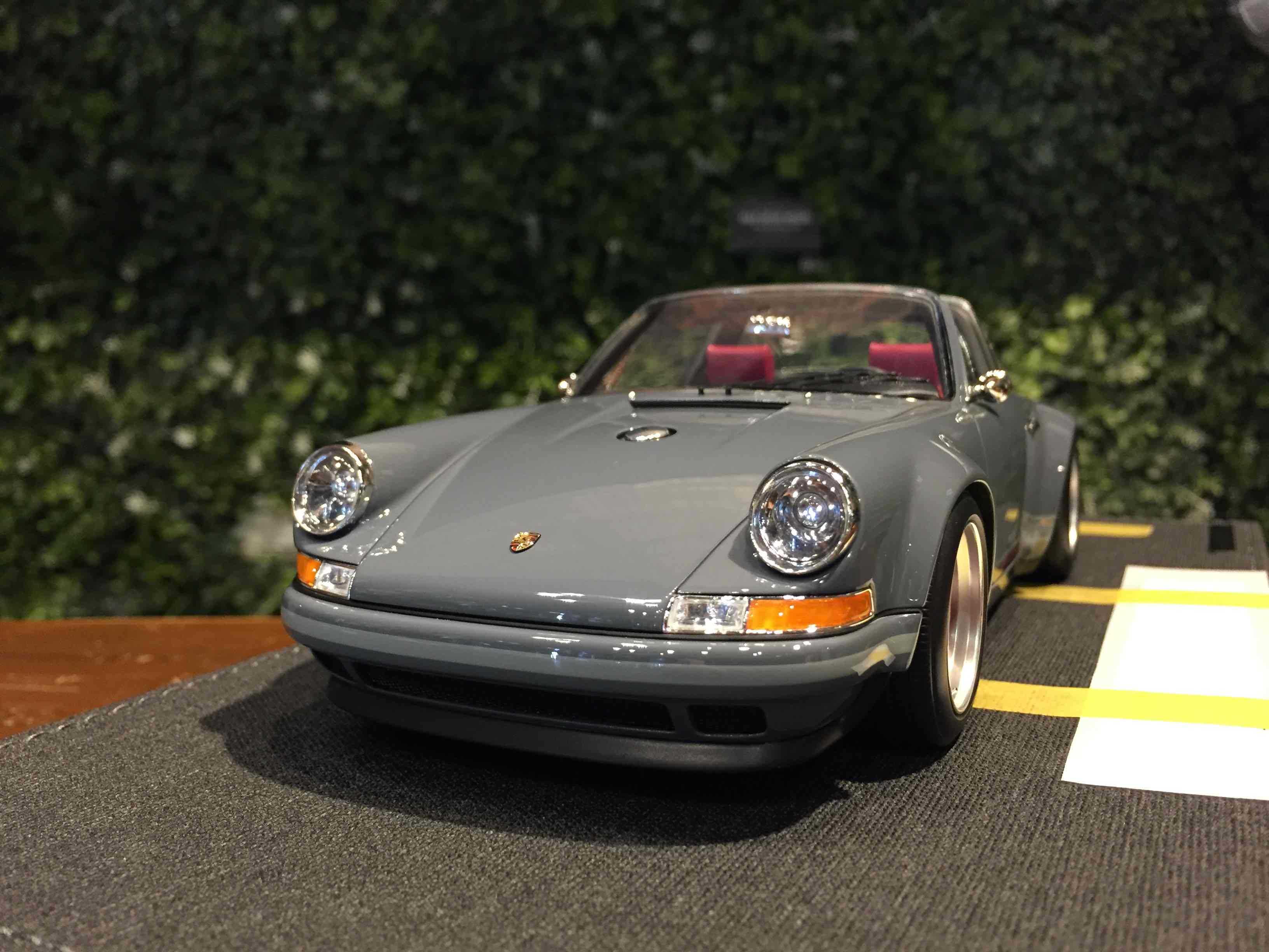 1/18 MakeUp Singer Porsche 911 (964) Targa Grey IM036G【MGM】 - Max Gear ...