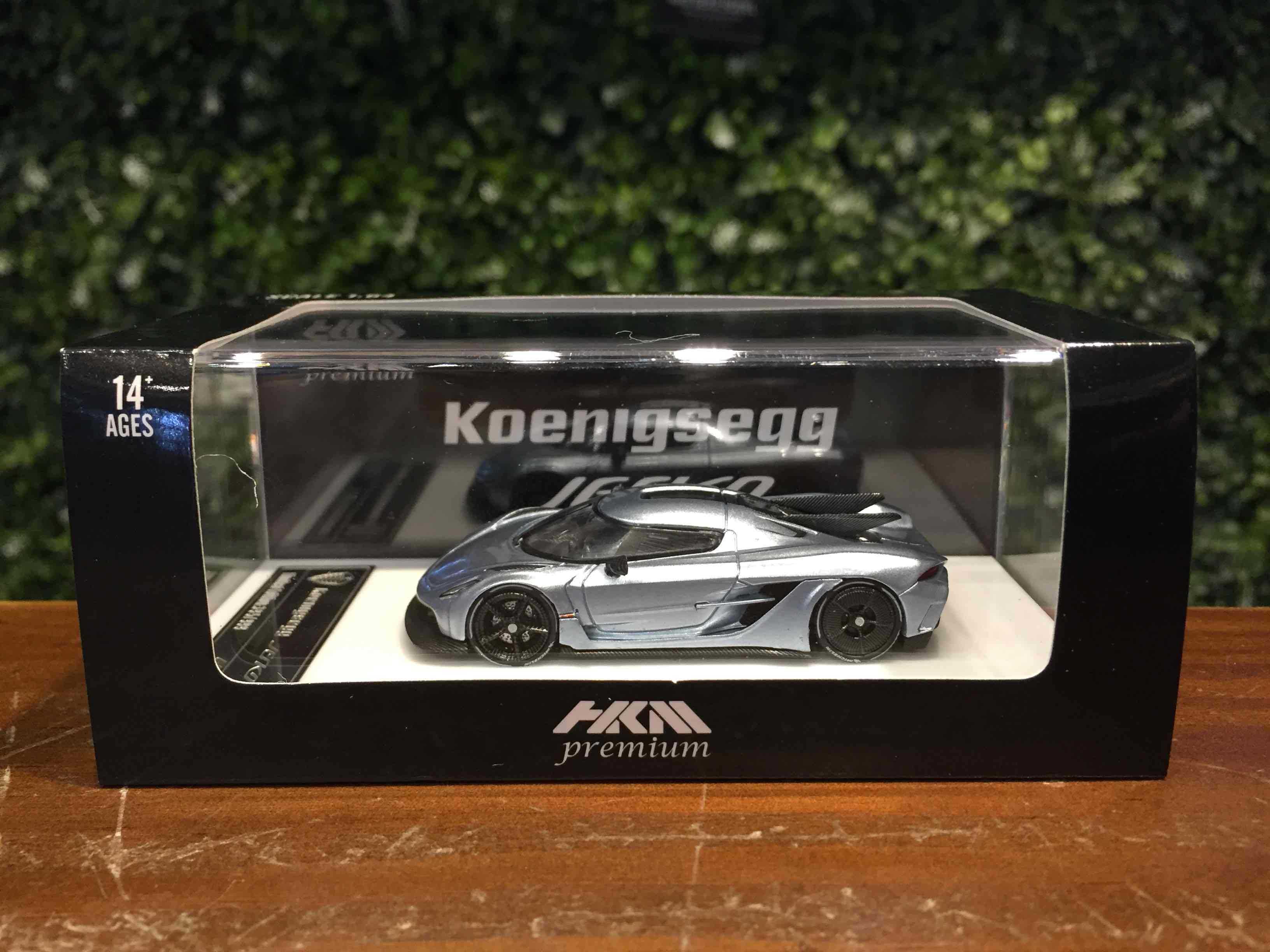 1/64 HKM Koenigsegg Jesko Absolut Glacier Blue【MGM】 - Max Gear Model 模型 ...