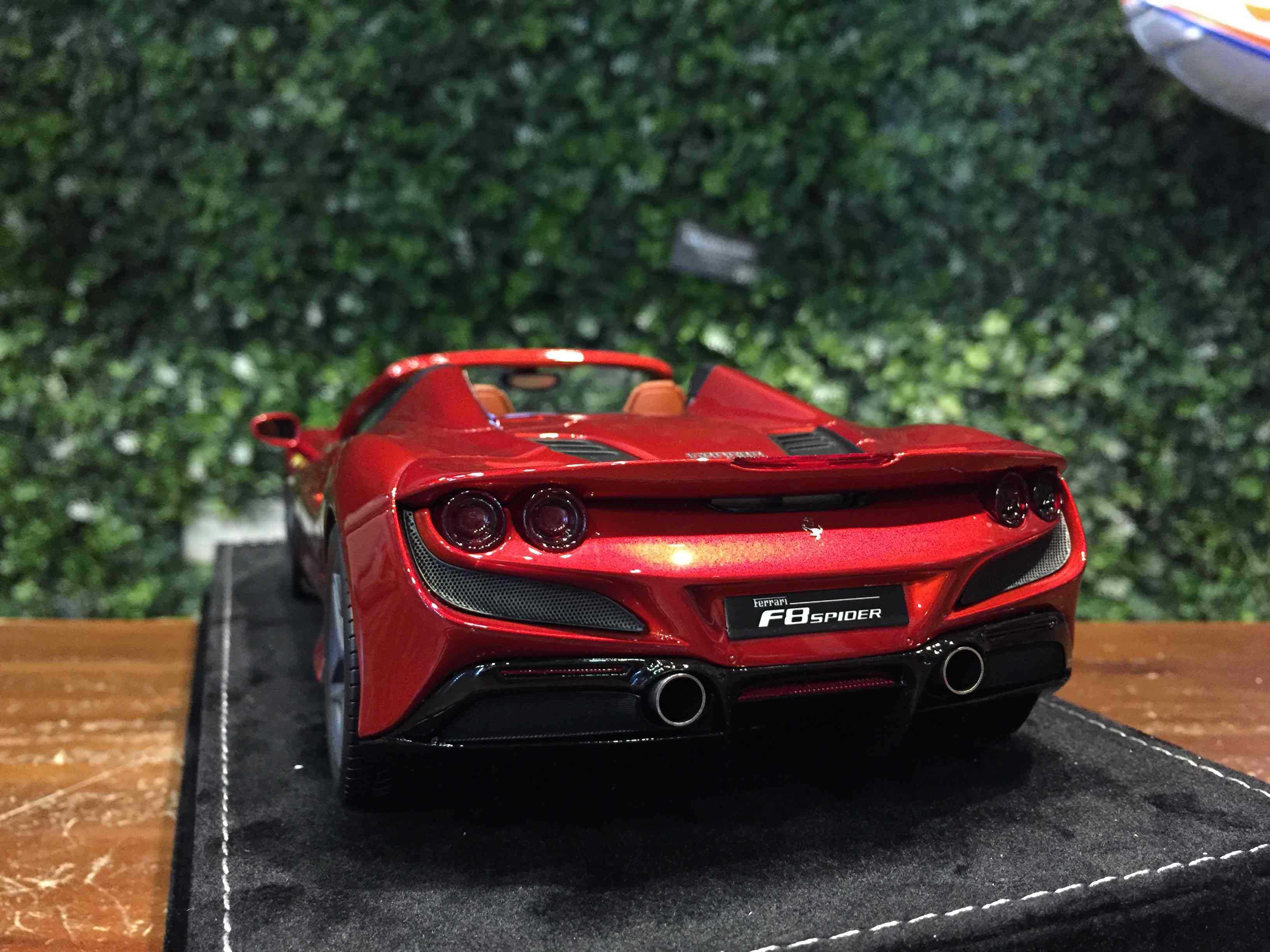 1/18 HH Model Ferrari F8 Tributo Spider Rosso Fuoco【MGM】 - Max Gear ...