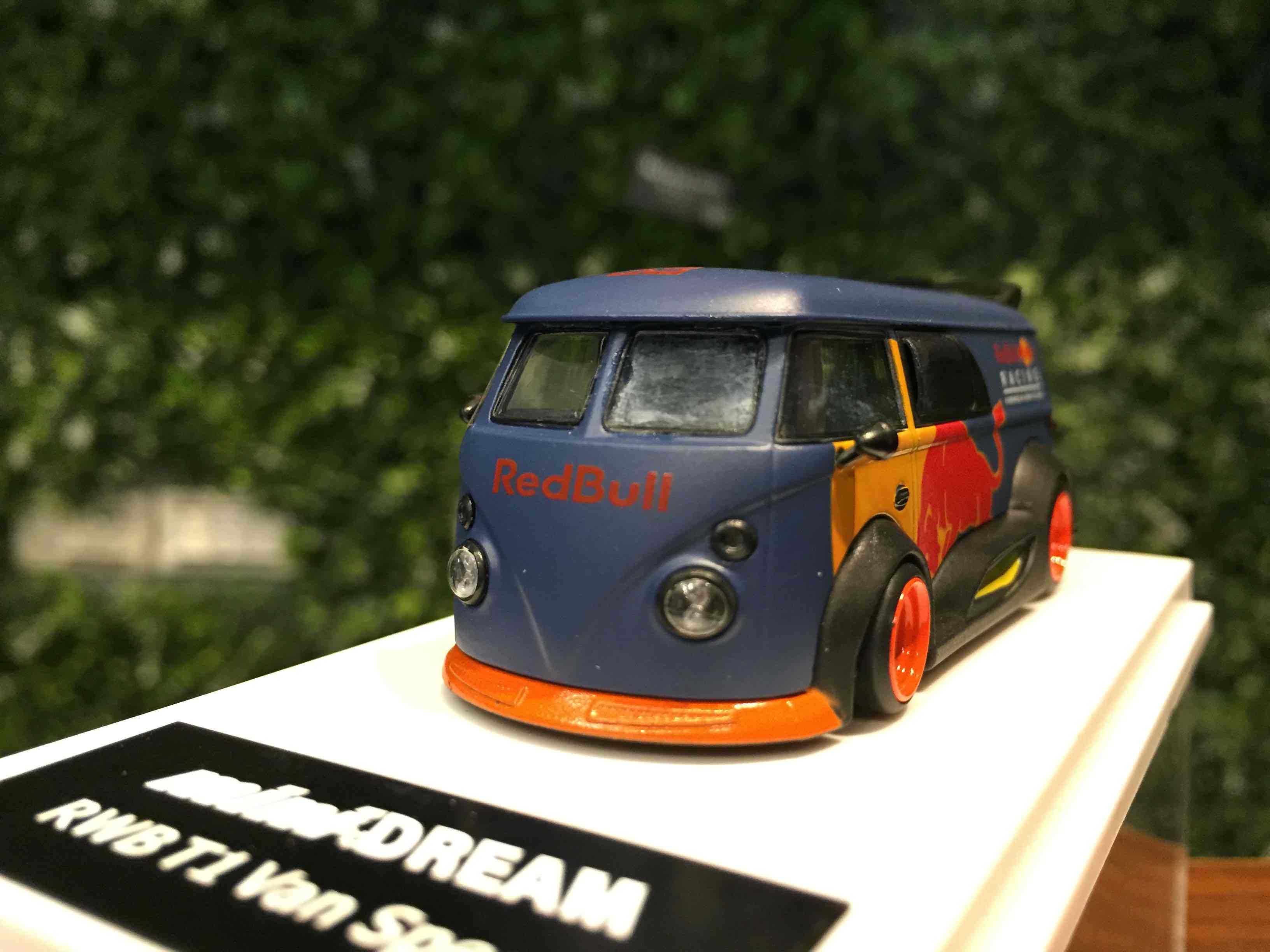 1/64 MiniDream RWB Volkswagen VW T1 Red Bull【MGM】 - Max Gear Model 模型店 ...