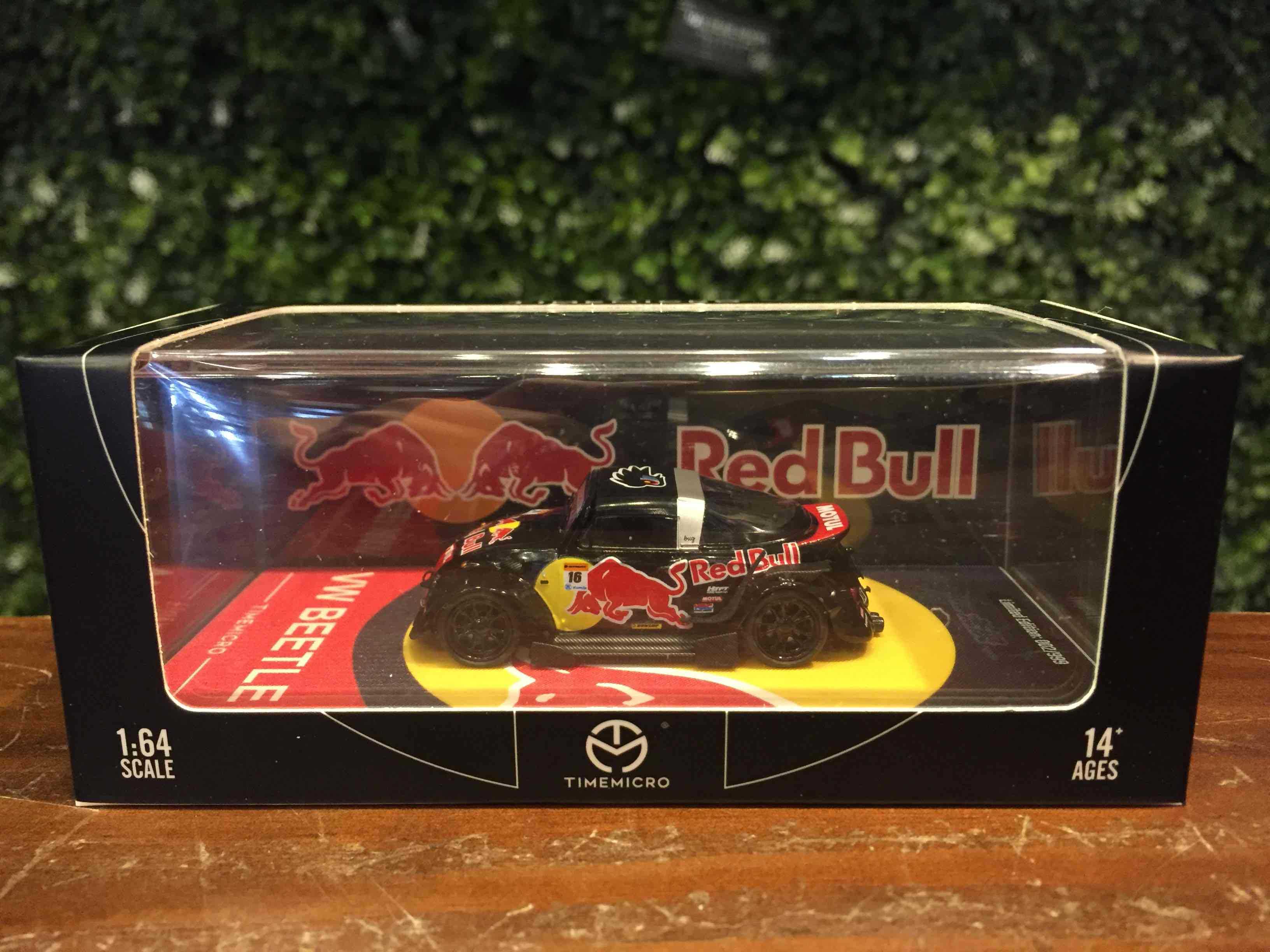 1/64 TimeModel Volkswagen VW Beetle Red Bull TM646226【MGM】 - Max Gear Model 模型店 | 購物橘子
