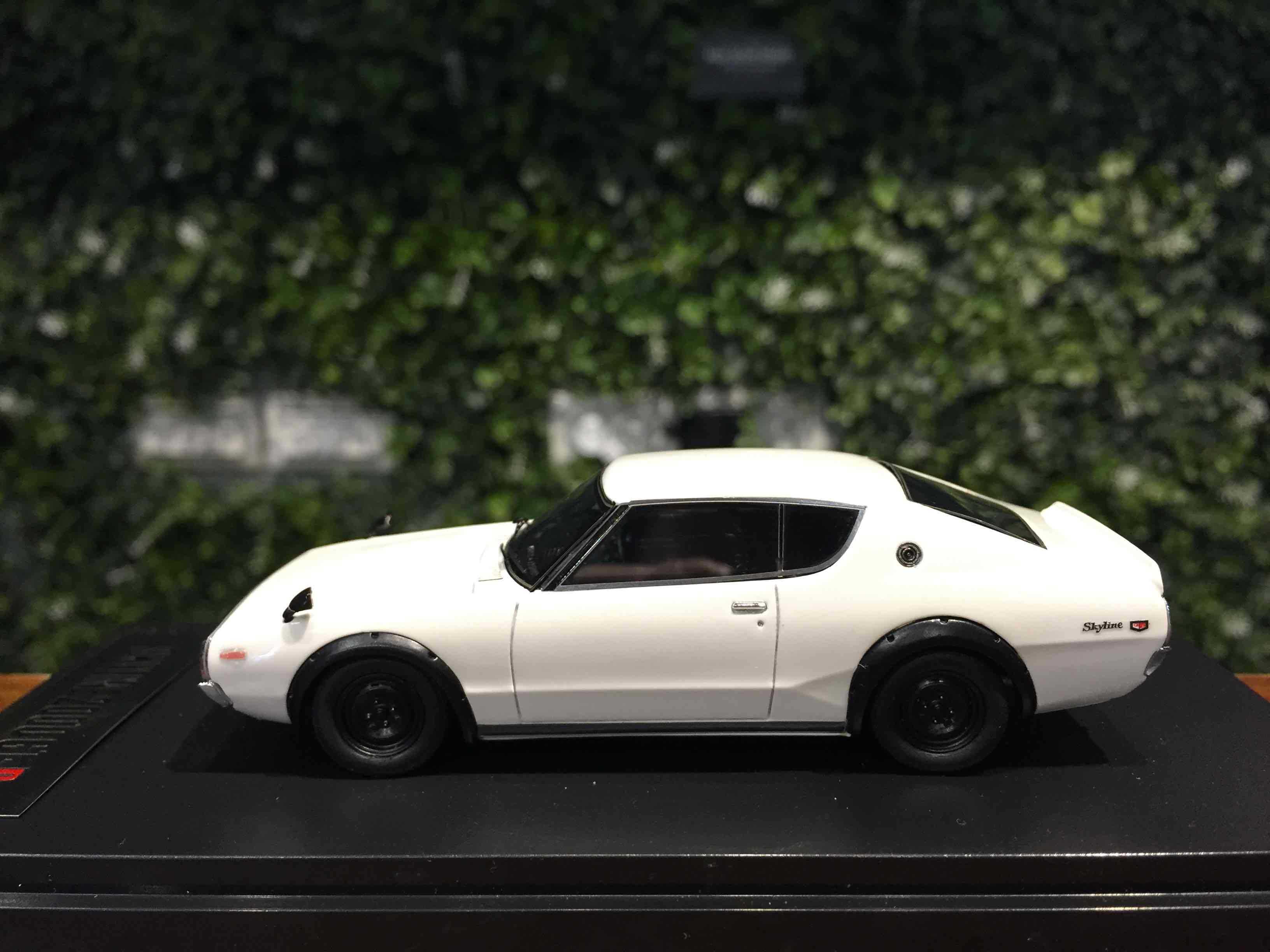 1/43 Mark43 Nissan Skyline GT-R (KPGC110) White PM4308W【MGM】 - Max Gear ...