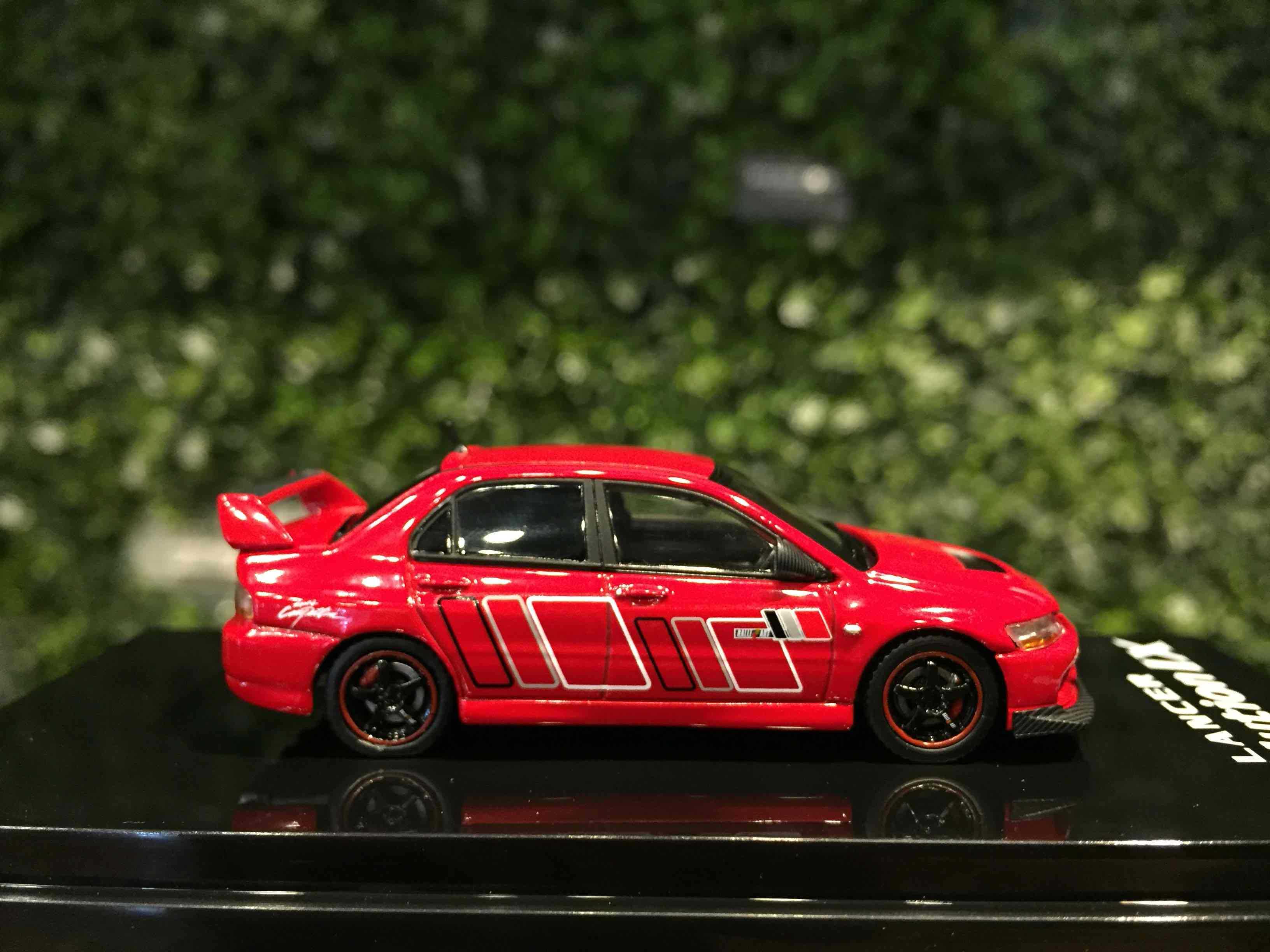1/64 HobbyJapan Mitsubishi Lancer EVO IX Red HJ646054R【MGM】 - Max Gear ...