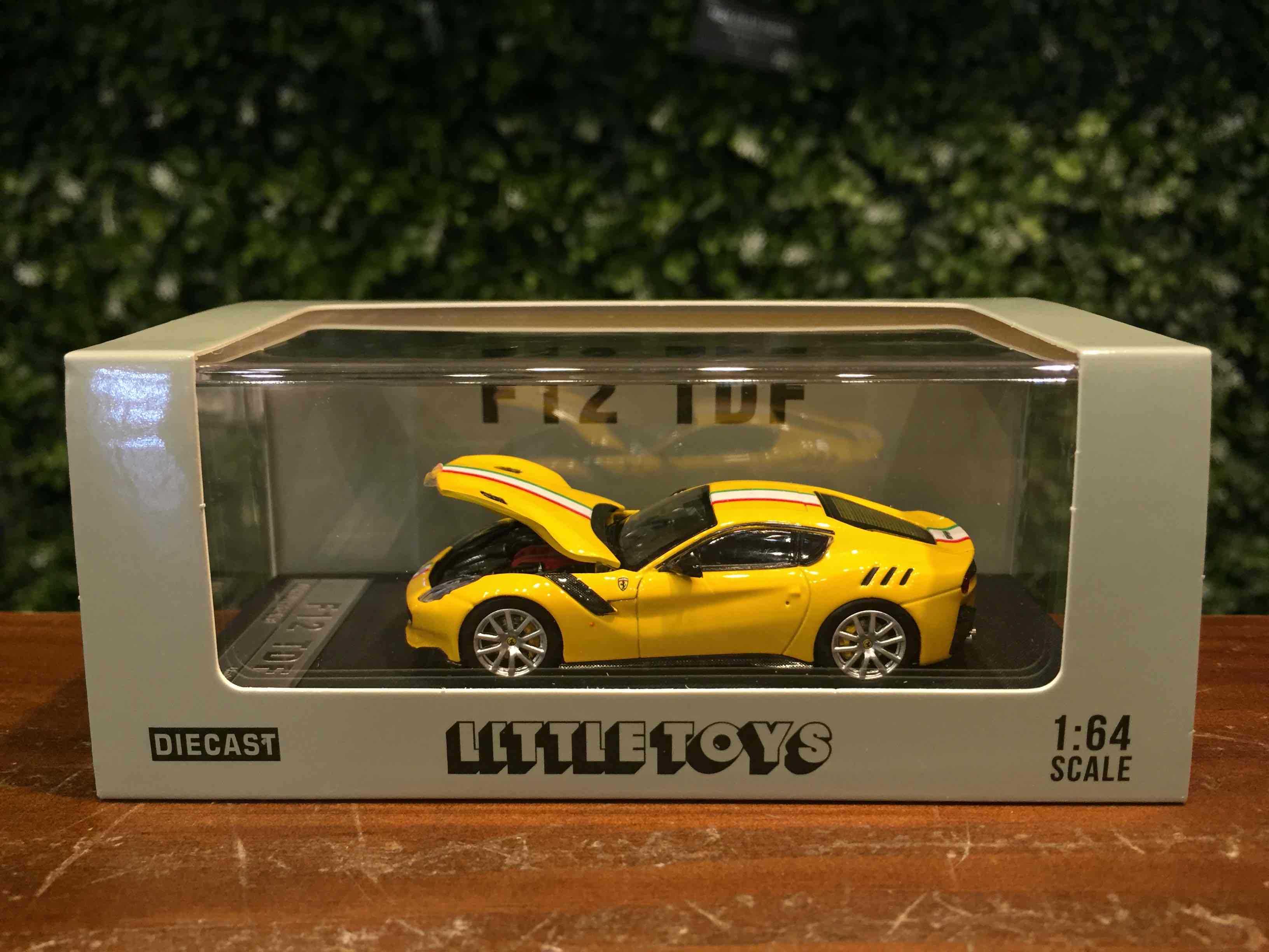 1/64 LittleToy Ferrari F12 TDF Yellow MET【MGM】 - Max Gear Model 模型店 | 購物橘子