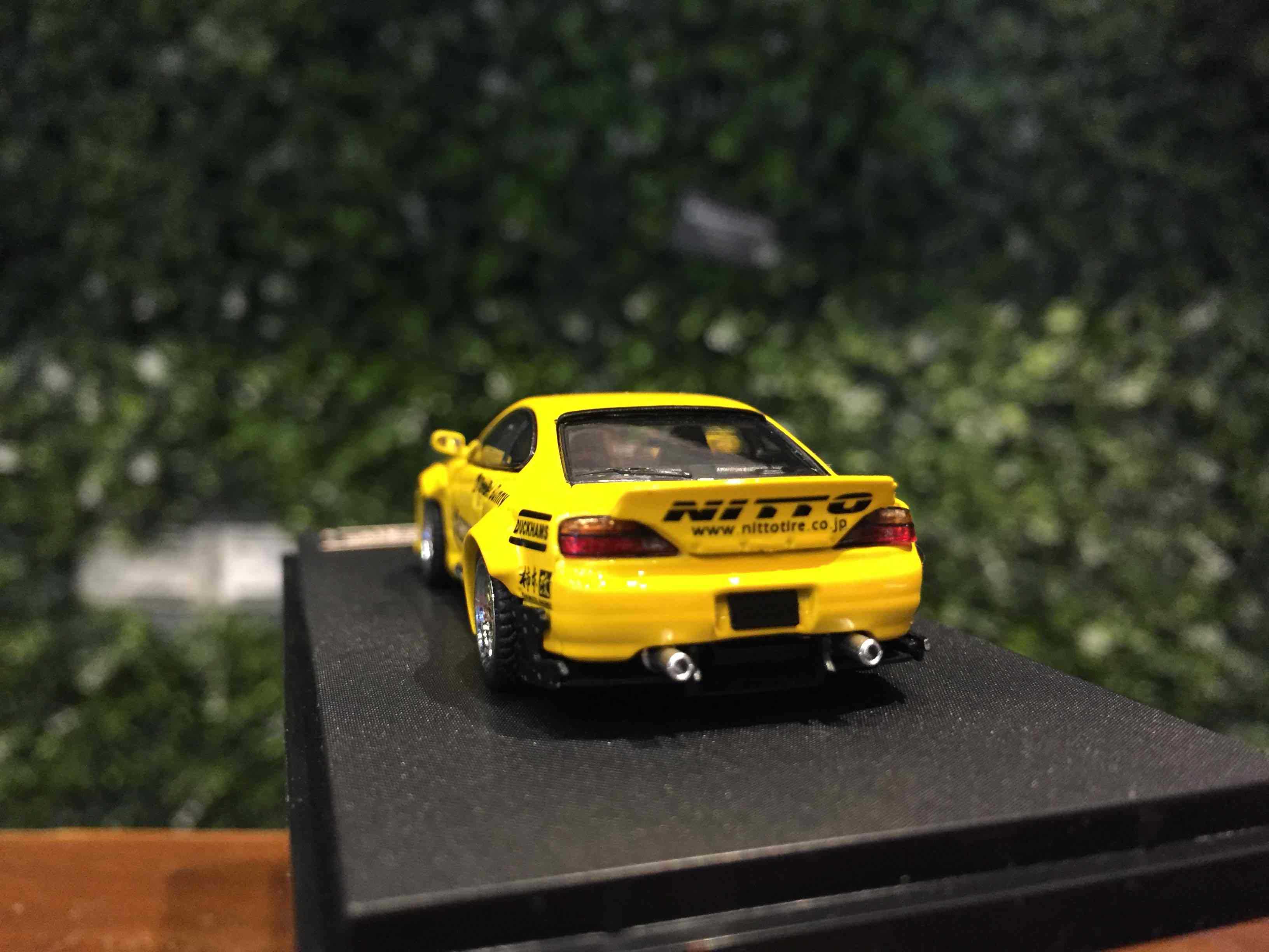 1/64 StreetWeapon Pandem Nissan Silvia S15 Yellow【MGM】 - Max Gear Model 模型店 | 購物橘子