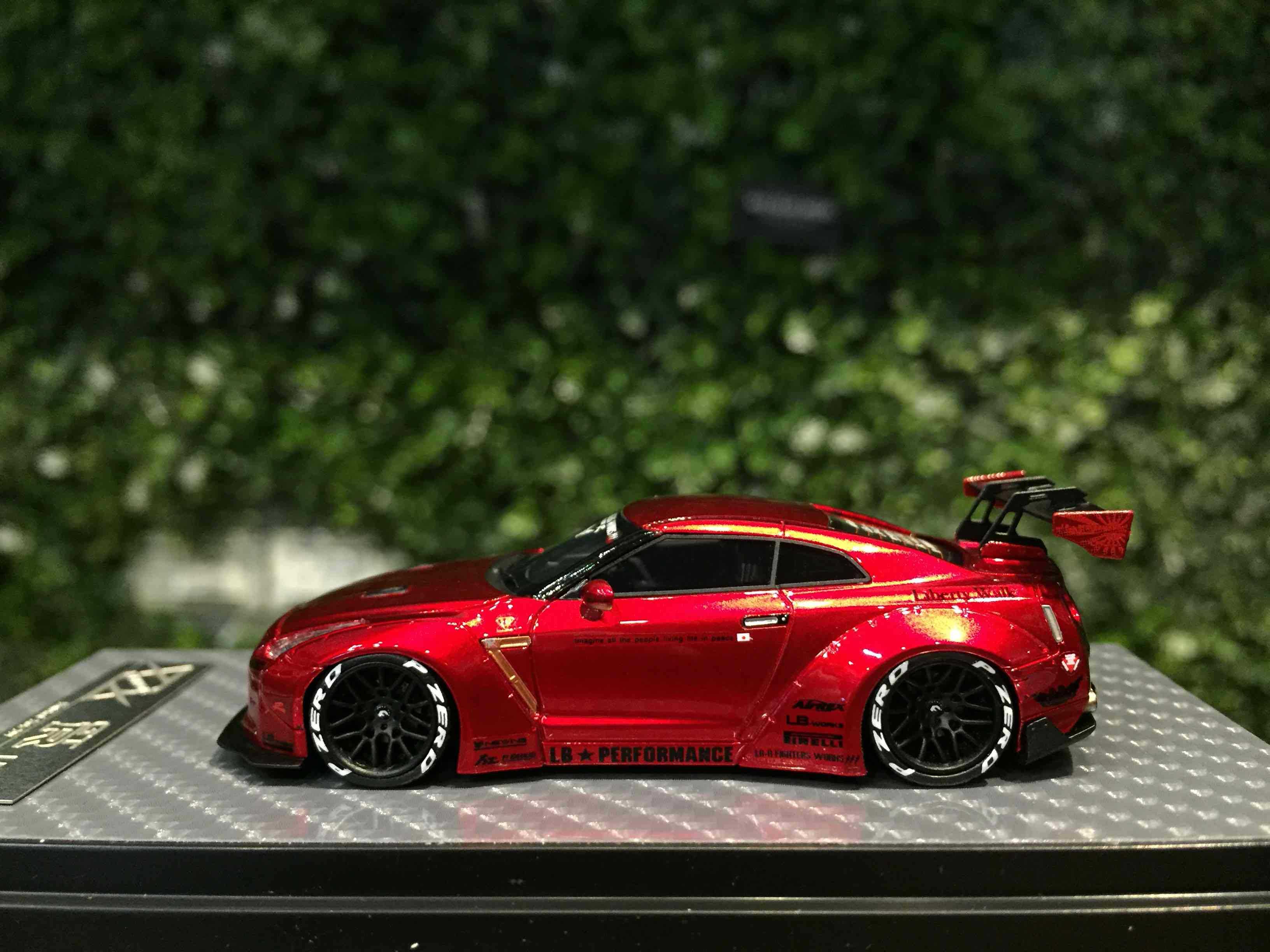 1/64 YM-Model LBWK Nissan GT-R (R35) Candy Red【MGM】 - Max Gear Model 模型 ...