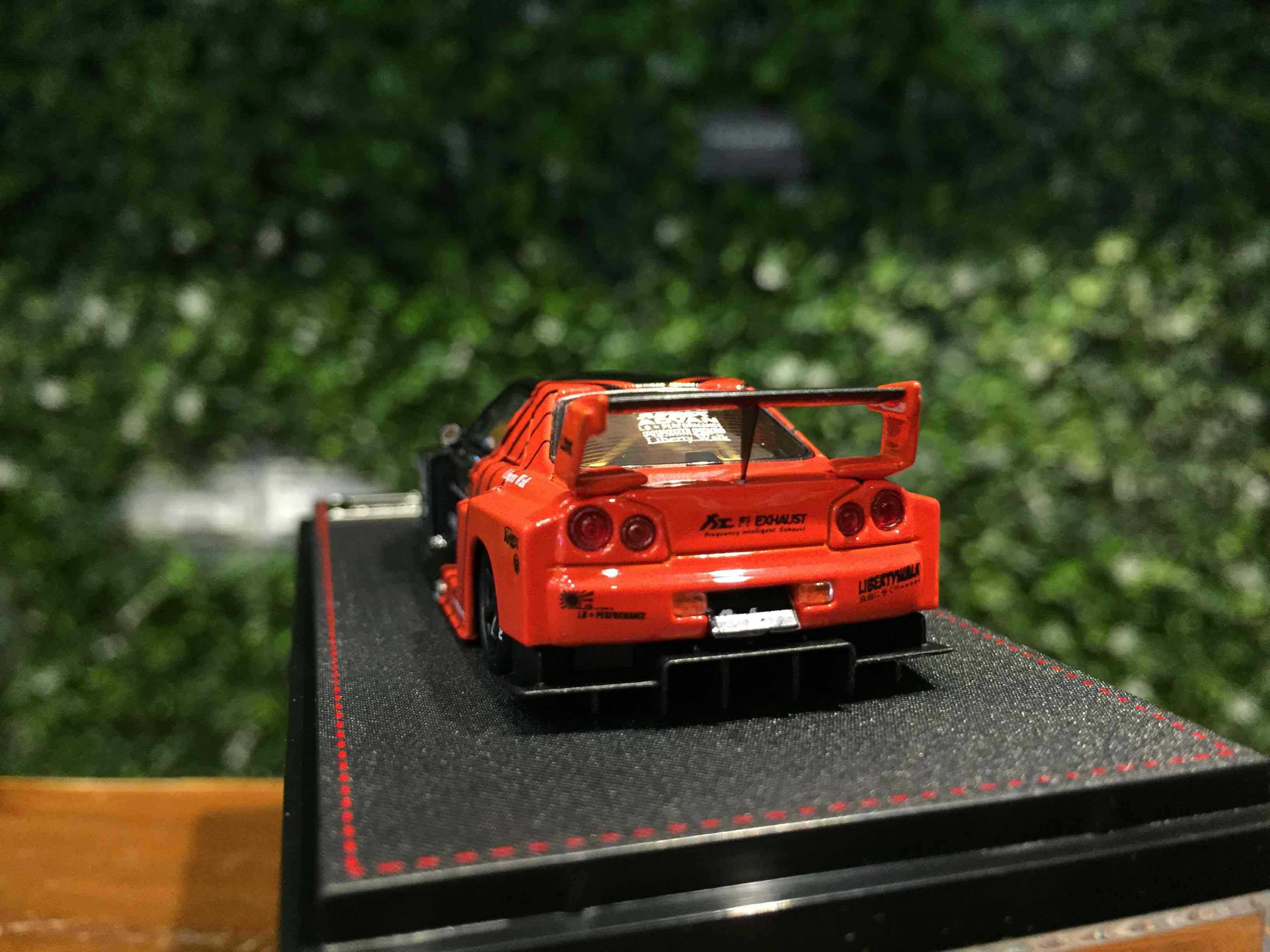 1/64 StreetWeapon LBWK Nissan Skyline GT-R (R34) Advan【MGM】 - Max Gear ...