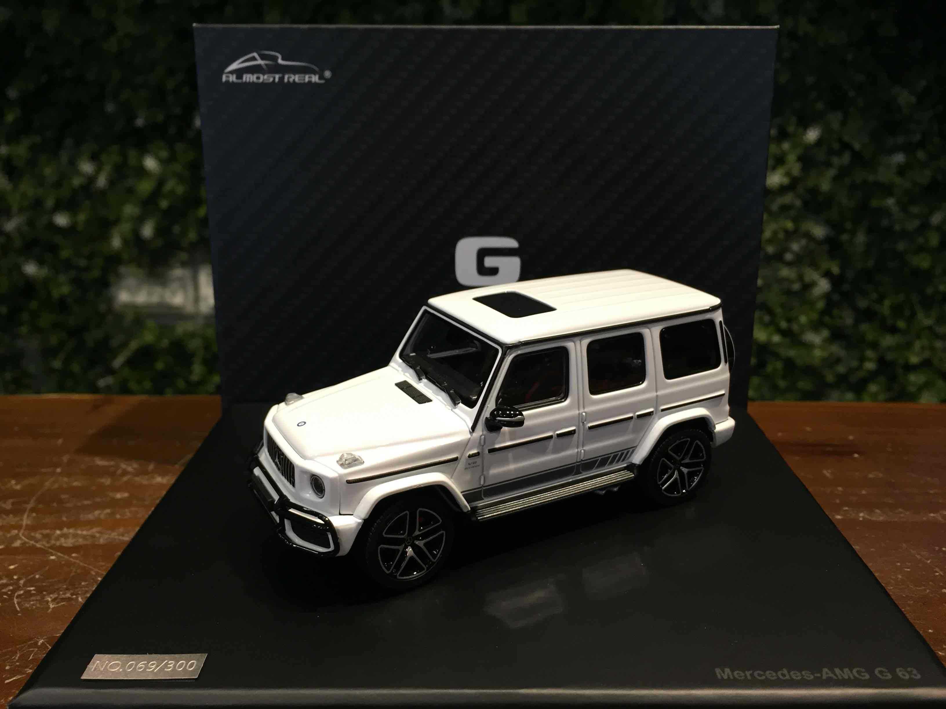 1/43 Almost Real Mercedes-AMG G63 2019 White 420803【MGM】 - Max Gear ...