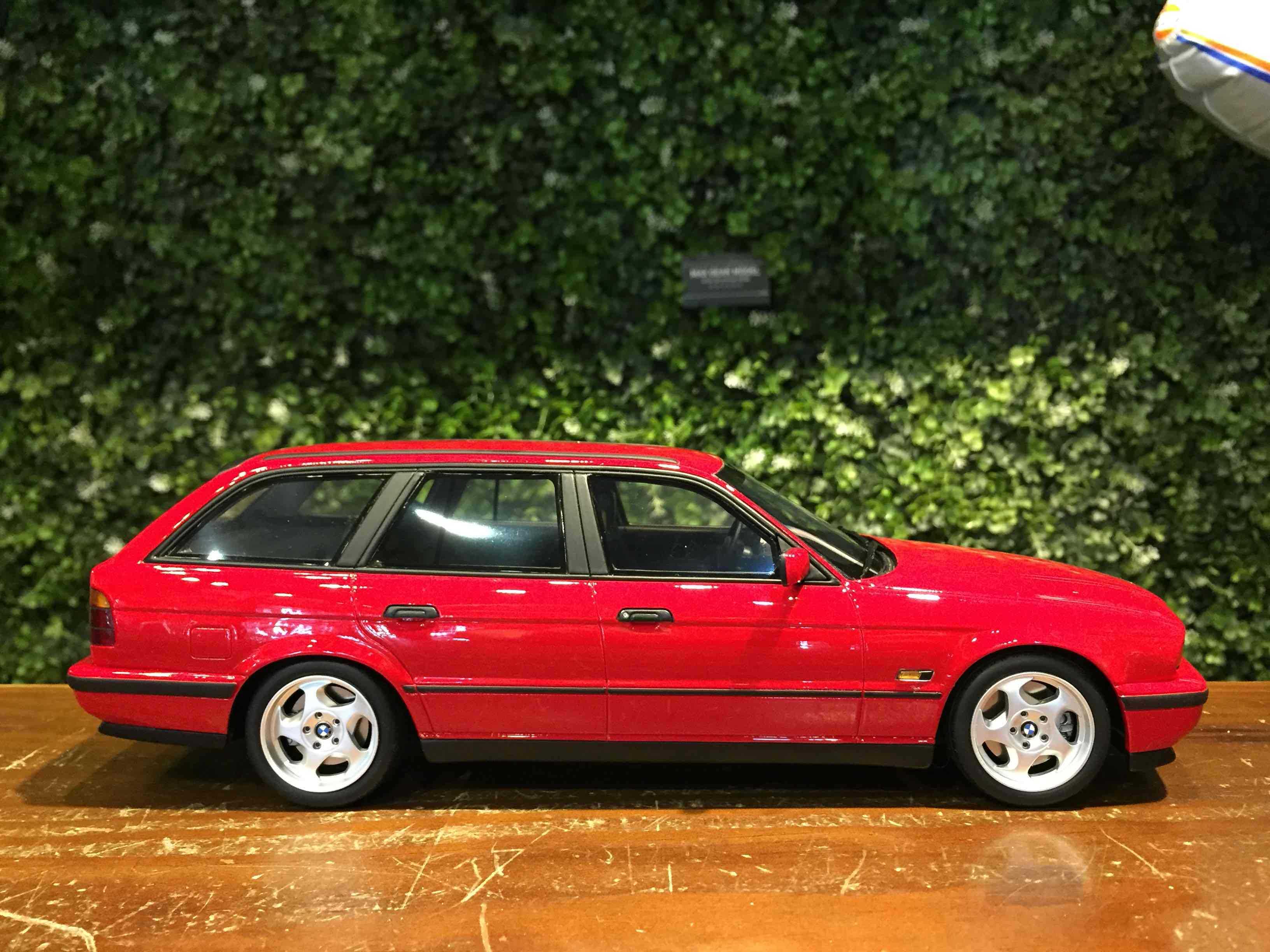 1/18 Otto BMW E34 M5 Touring Red OT951【MGM】 - Max Gear Model 模型店 | 購物橘子