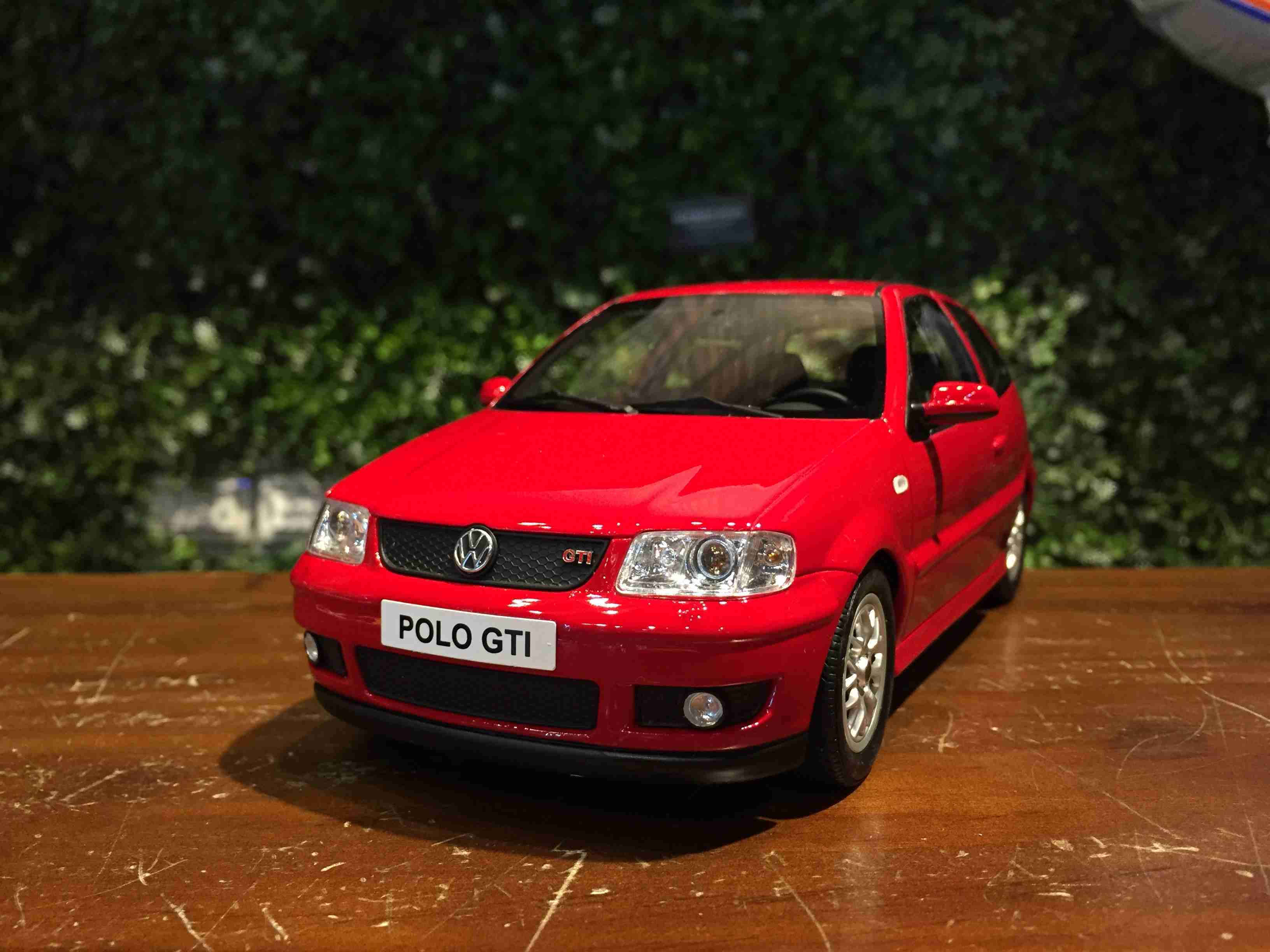 1/18 Otto Volkswagen VW Polo GTI Flash Red OT270【MGM】 - Max Gear Model ...