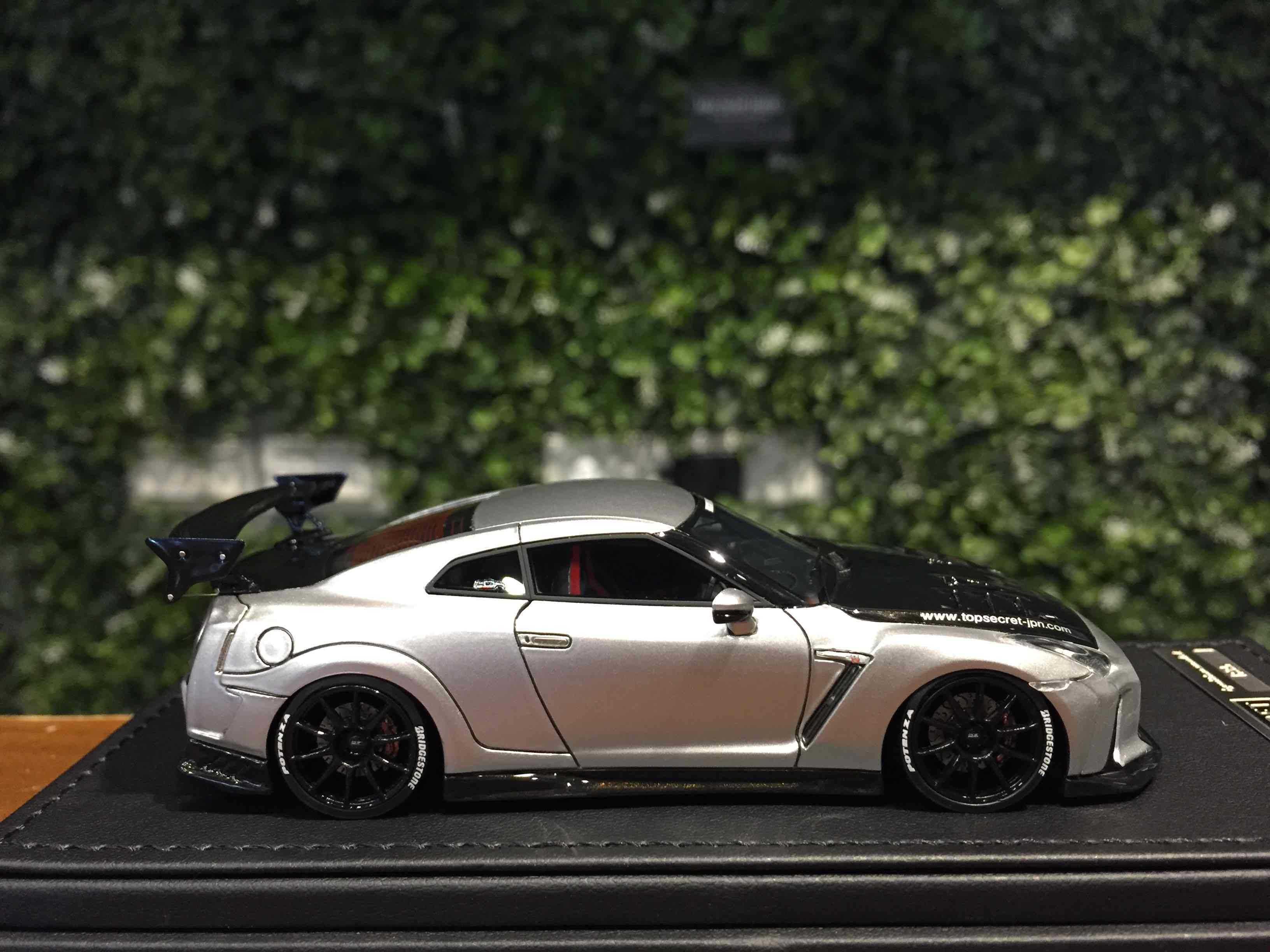 1/43 Ignition TOP SECRET GT-R (R35) Silver IG1539【MGM】 - Max Gear Model ...