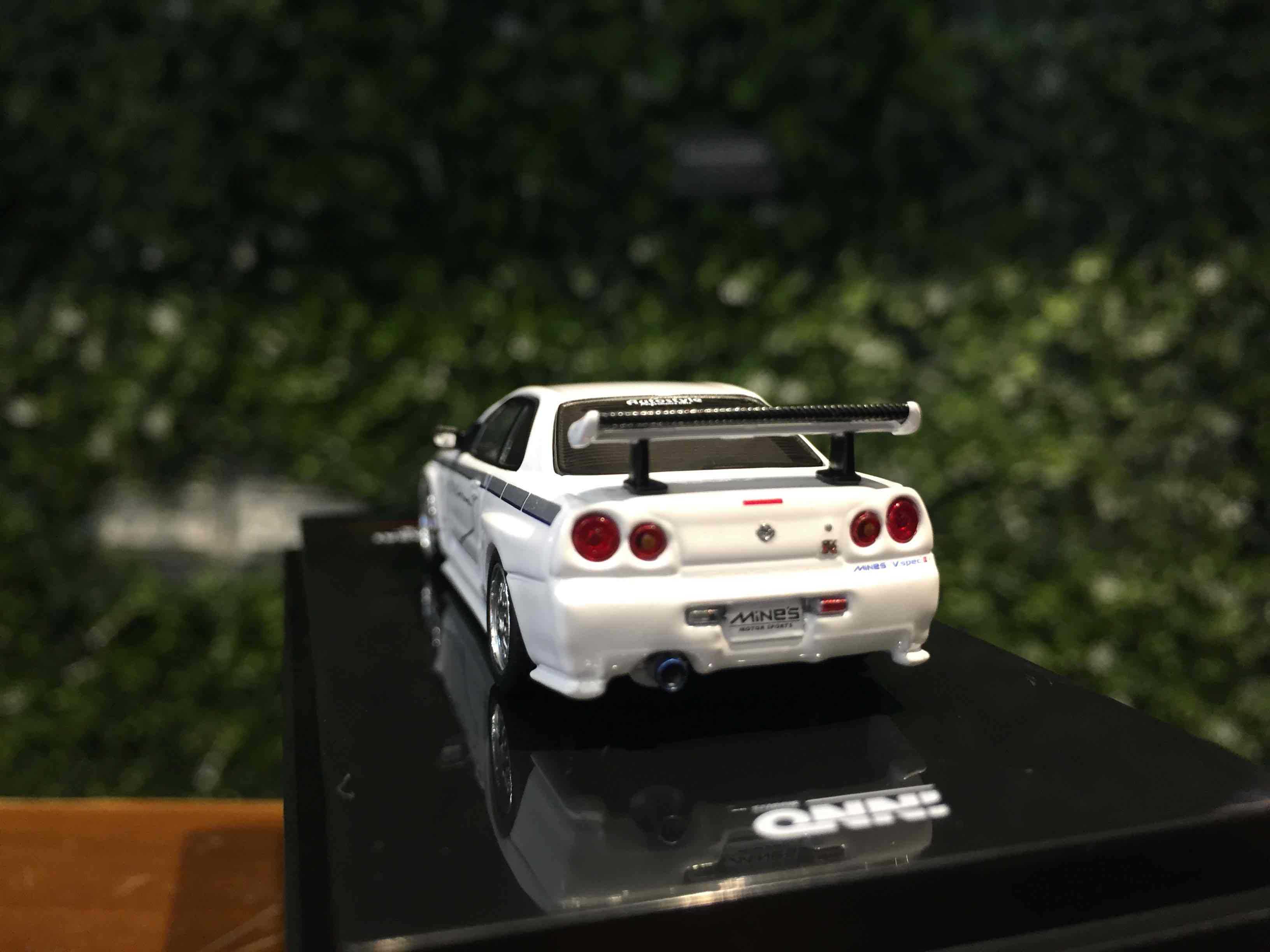 1/64 Inno Nissan Skyline GT-R R34 R-tune IN64R34RTMINES【MGM】 - Max Gear ...