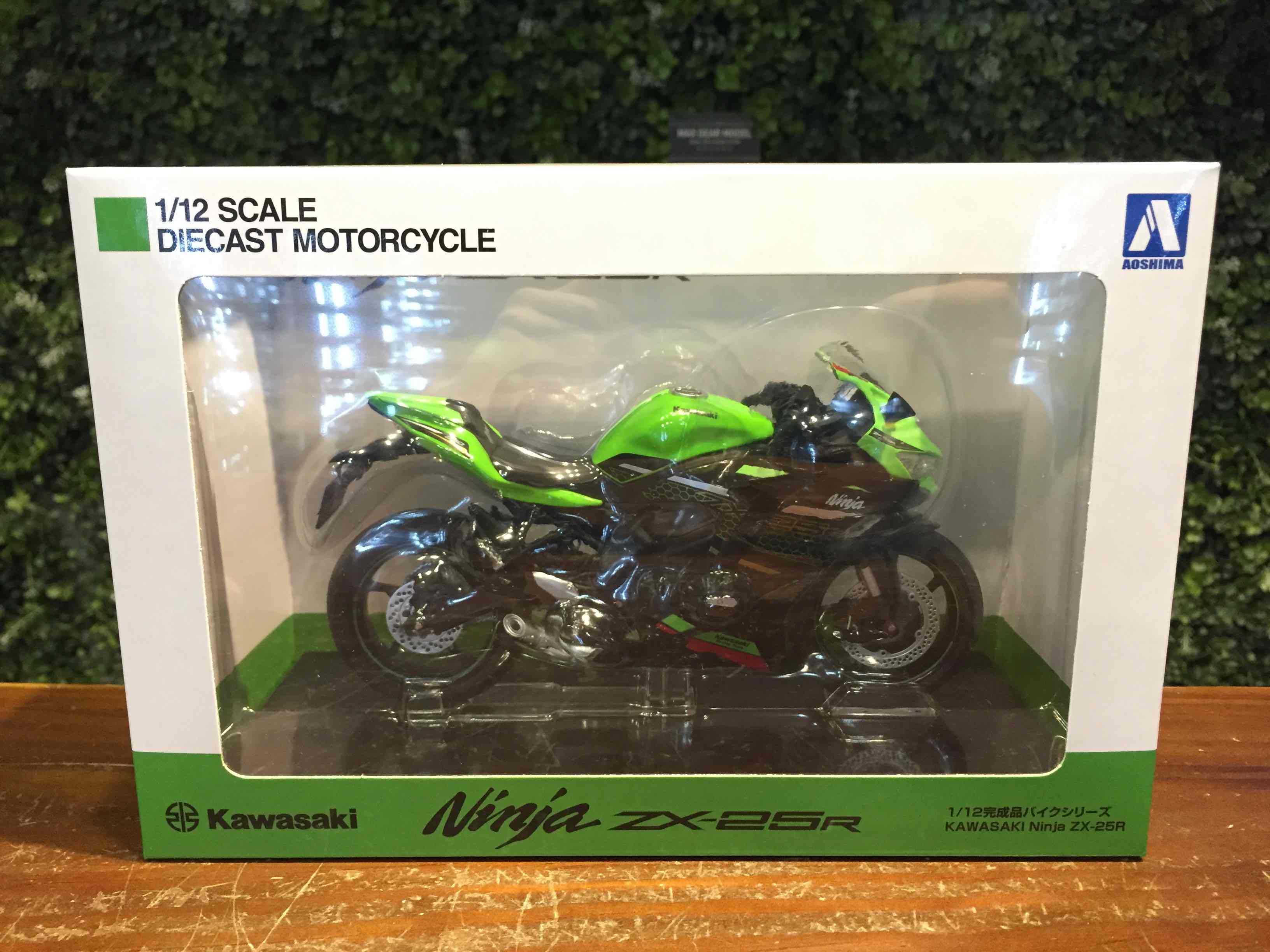 1/12 Aoshima Kawasaki Ninja ZX-25R Green 109694【MGM】 - Max Gear Model 模型店-線上購物| 有閑購物