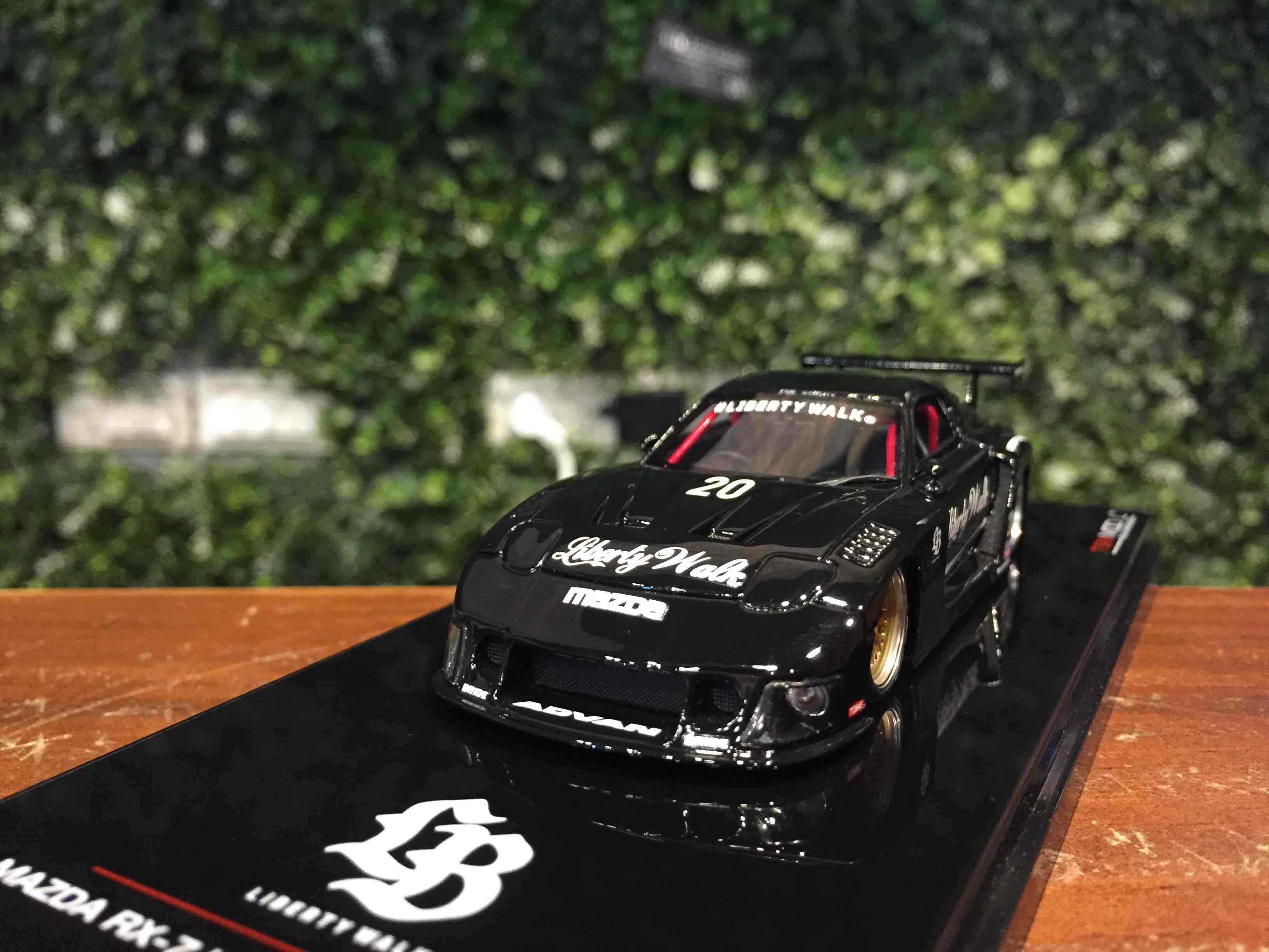 1/43 TSM LBWK Mazda RX7 (FD3S) Black TSMV0021【MGM】 - Max Gear Model 模型店 ...