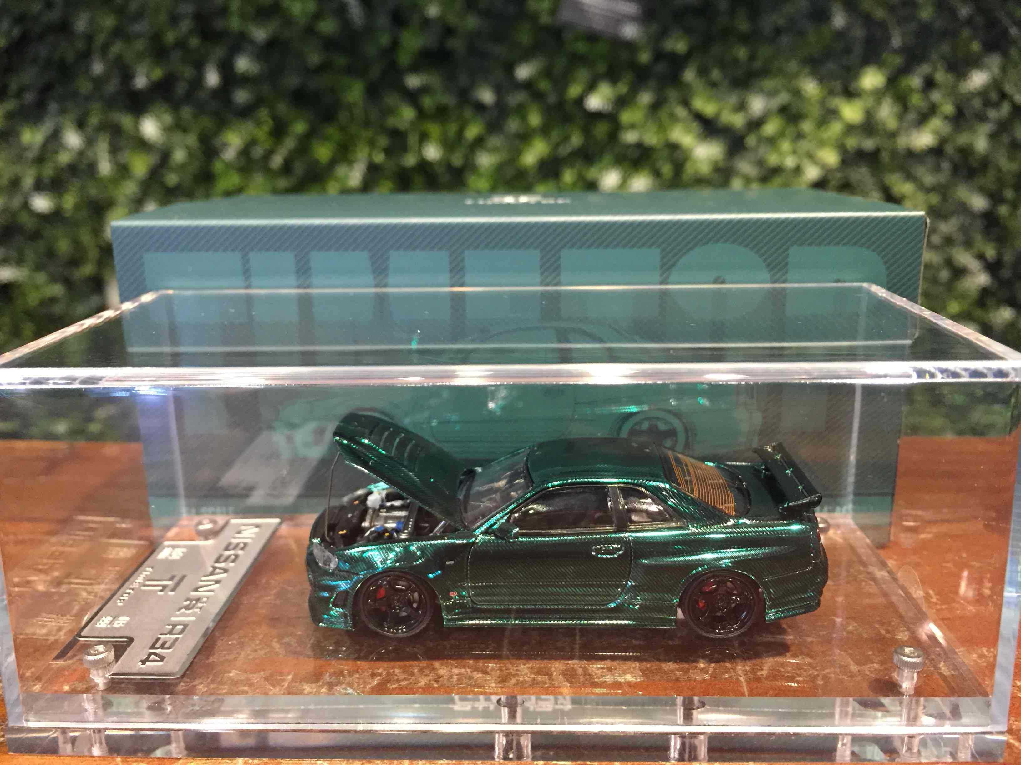 1/64 TimeTop Nissan Skyline GTR (R34) Green CR TT643428【MGM】 - Max Gear ...