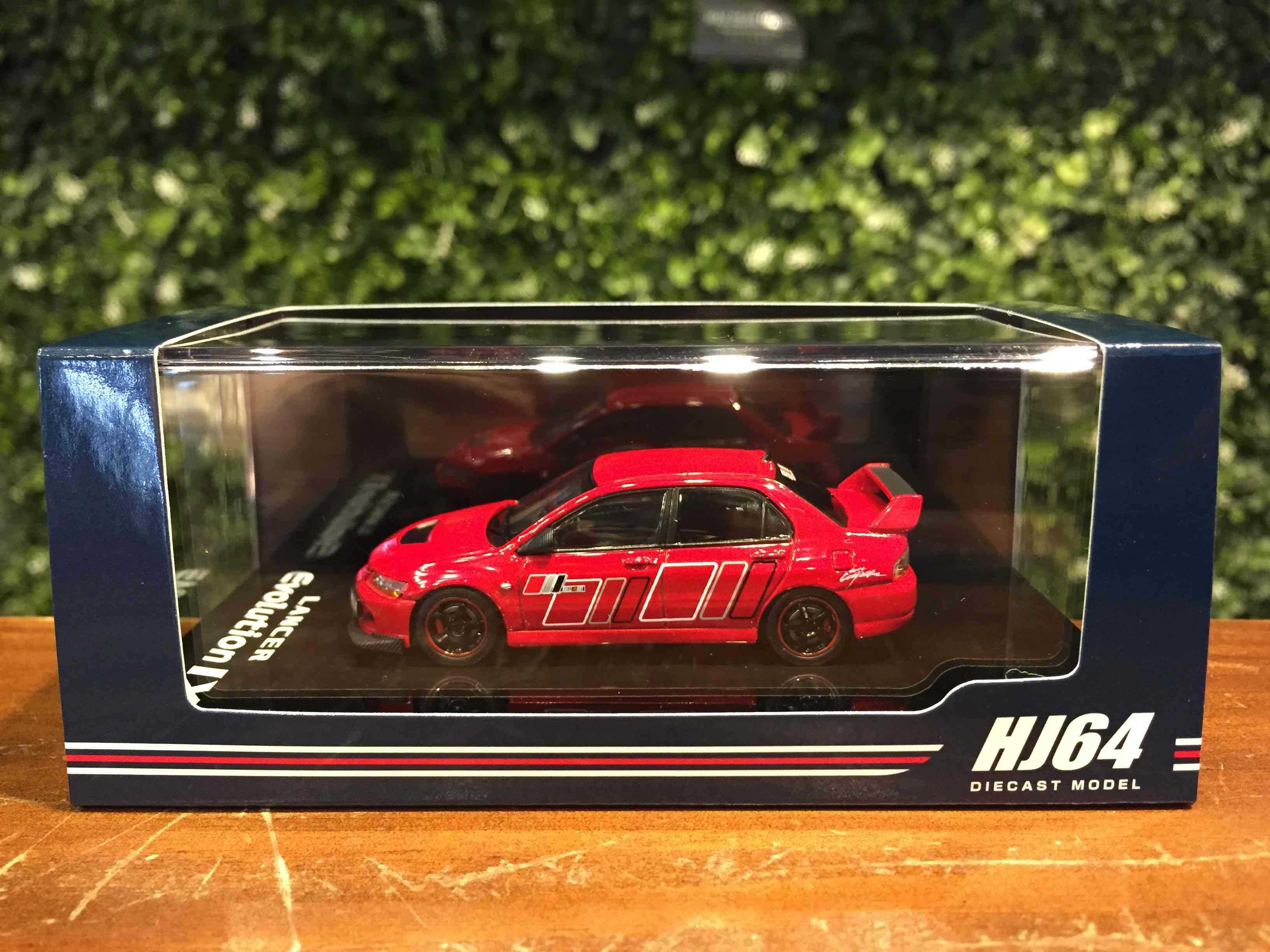 1/64 HobbyJapan Mitsubishi Lancer EVO IX Red HJ646054R【MGM】 - Max Gear ...