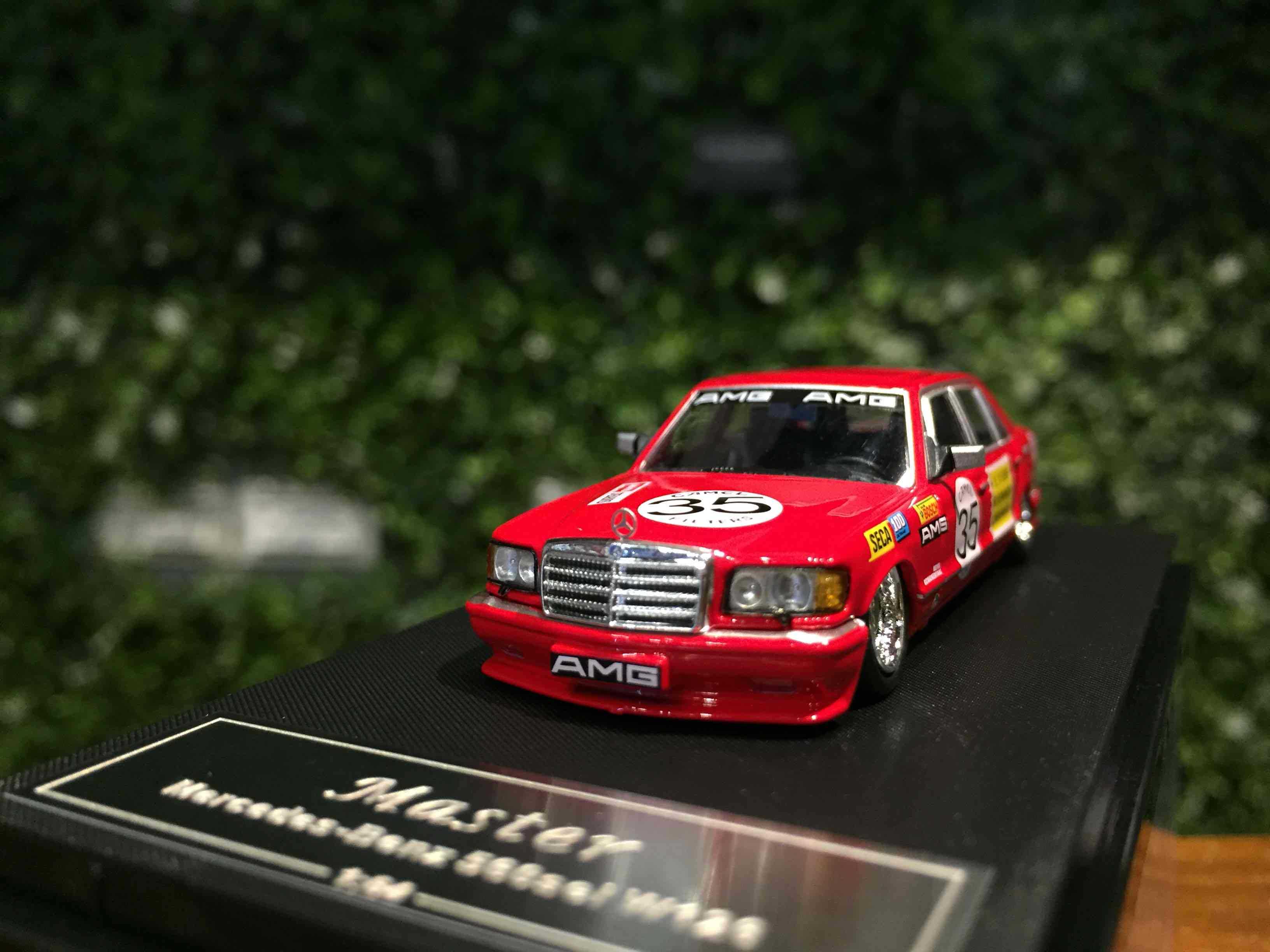 1/64 Master Mercedes-Benz 560 SEL (W126) Red Pig #35【MGM】 - Max Gear ...