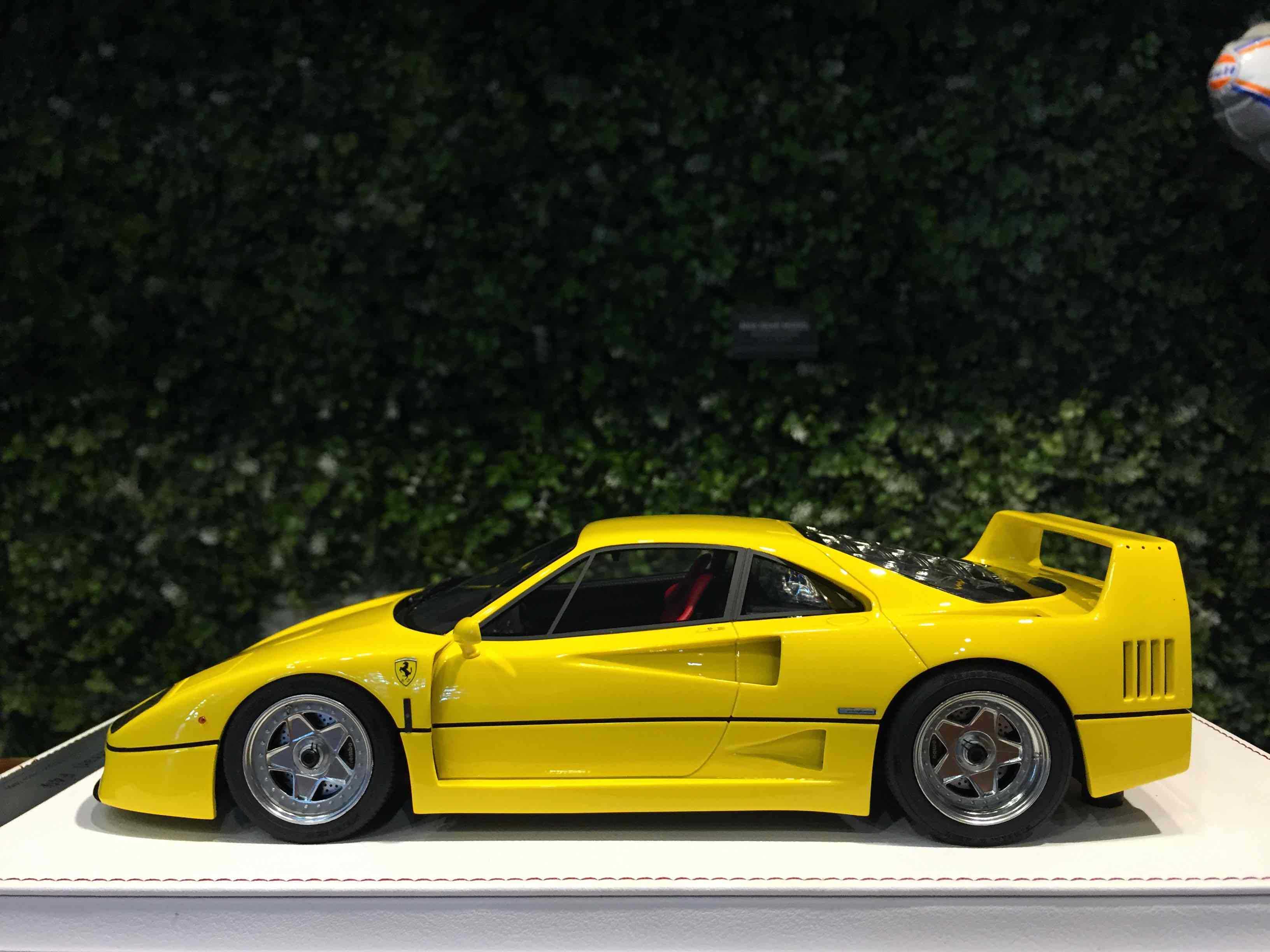 1/18 GL Model Ferrari F40 1987 Giallo Modena【MGM】 - Max Gear Model 模型店 ...