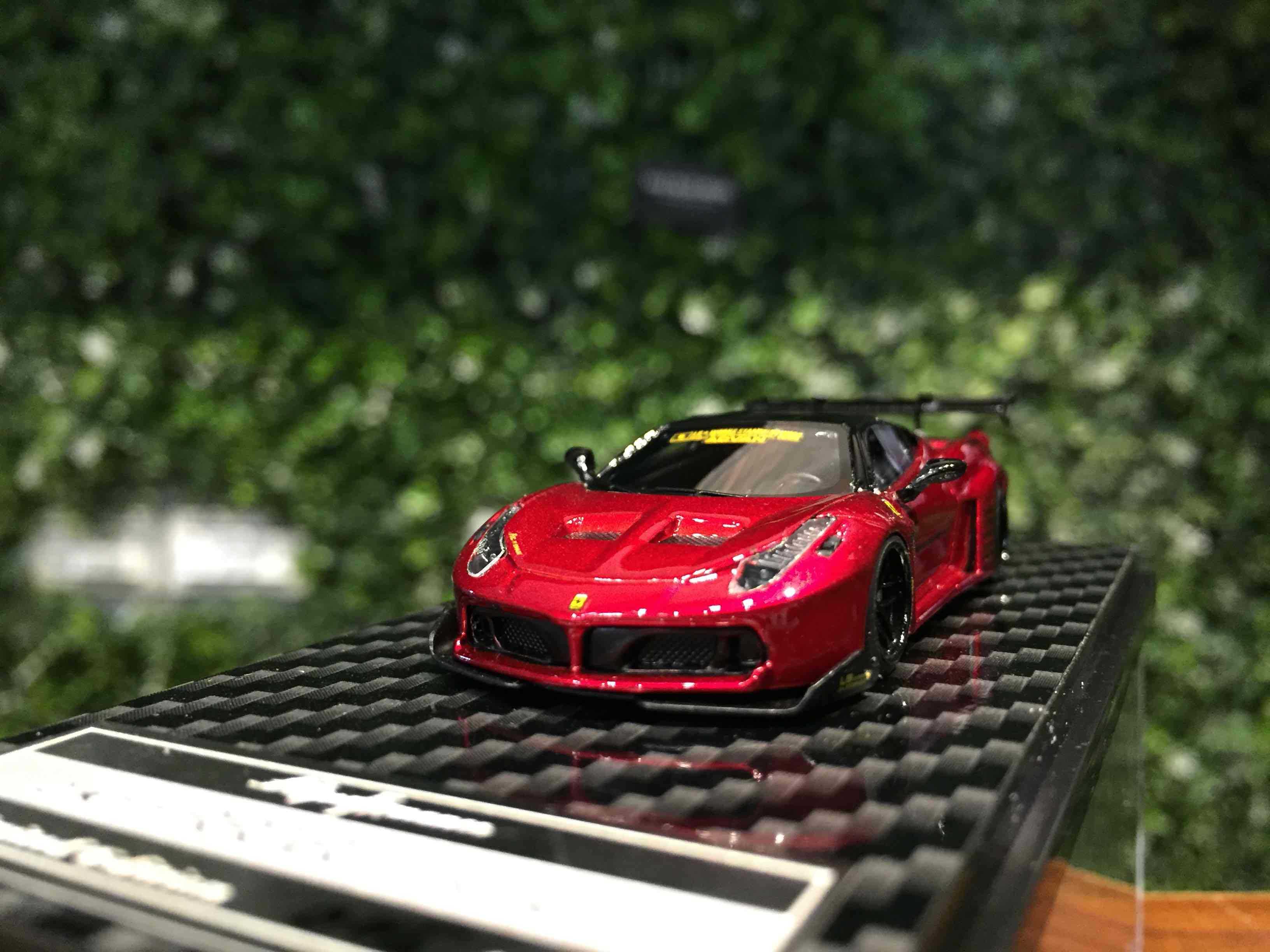 1/64 Qidian LBWK Ferrari 458 GT Metallic Red【MGM】 - Max Gear Model 模型店 ...