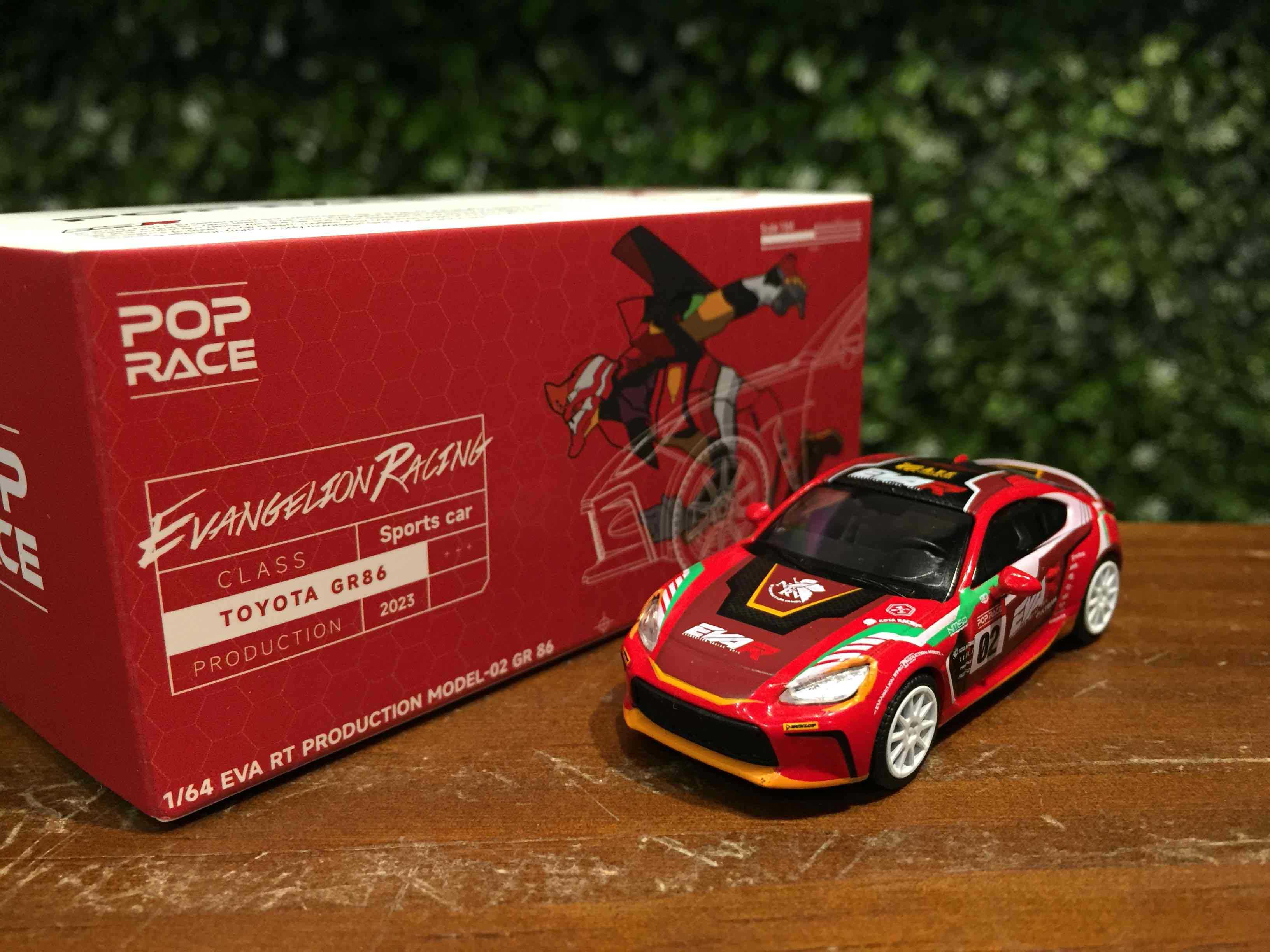 1/64 POPRACE EVA RT Toyota GR86 PR64GR86EVA02【MGM】 - Max Gear Model 模型店 ...