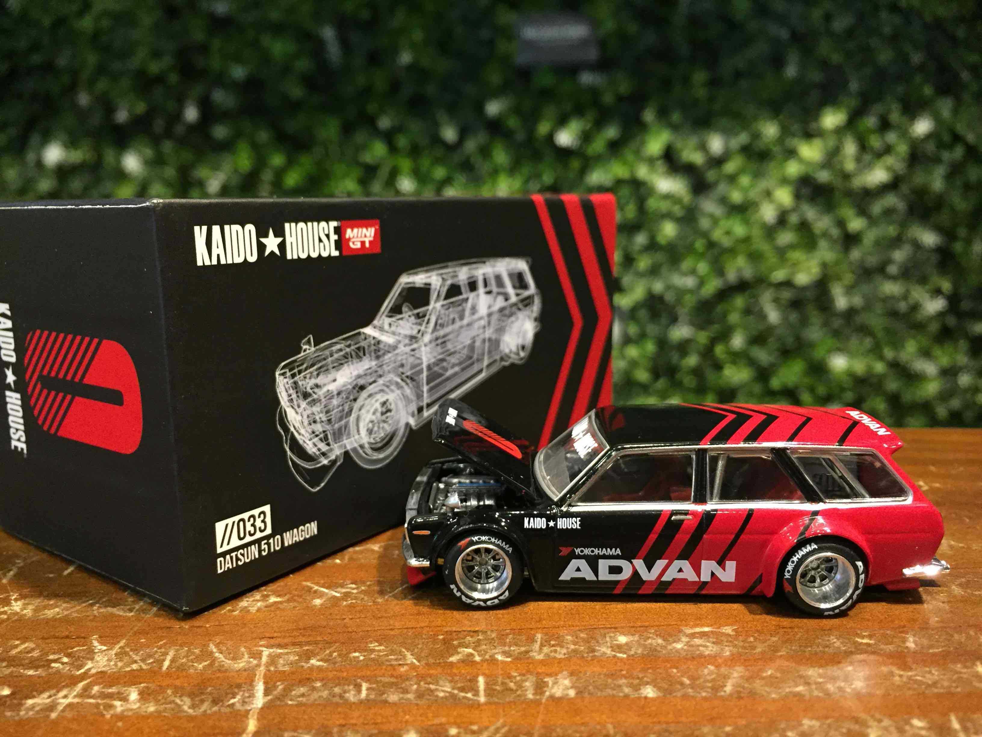 1/64 MiniGT Datsun 510 Pro Street Advan KHMG033【MGM】 - Max Gear Model ...