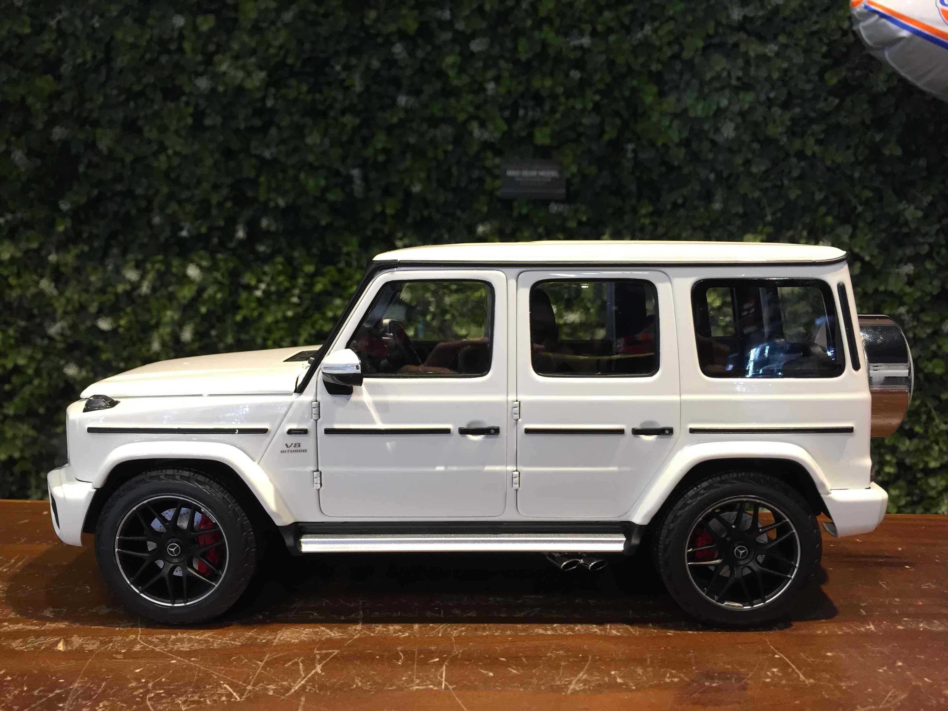 1/18 Minichamps Mercedes-AMG G63 2018 White 110037065【MGM】 - Max Gear ...