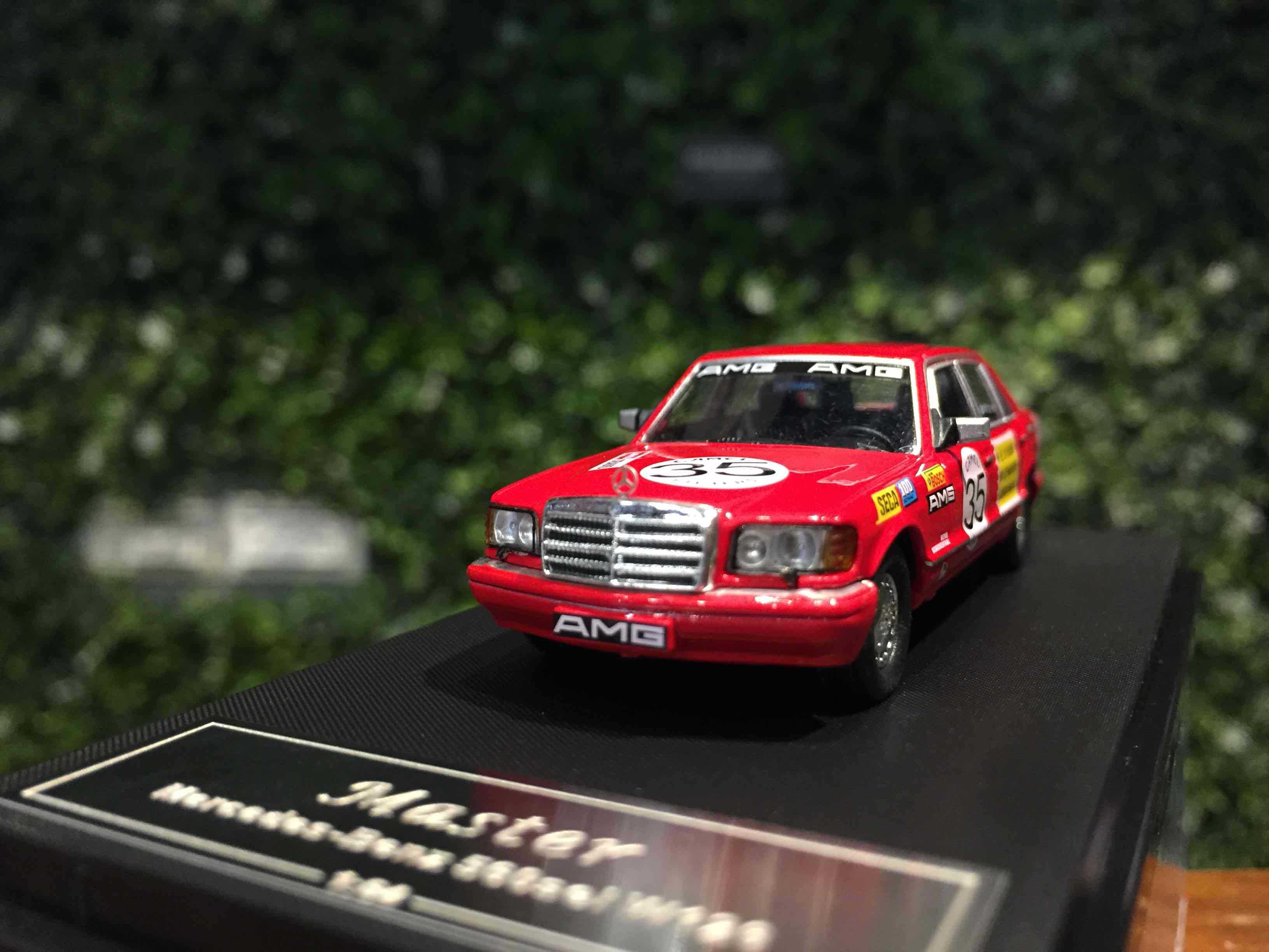 1/64 Master Mercedes-Benz 560 SEL (W126) Red Pig【MGM】 - Max Gear Model ...