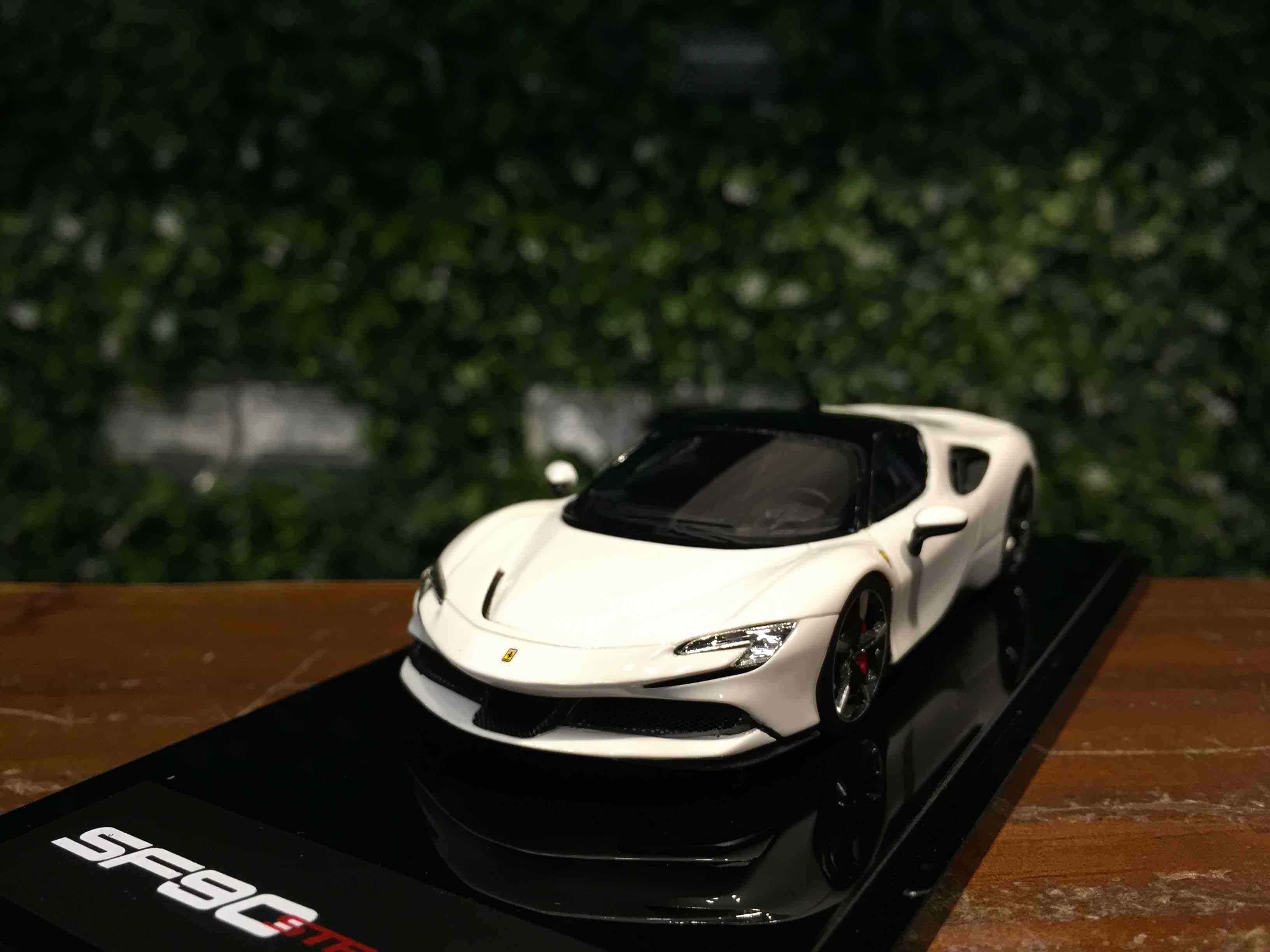 1/43 FeelsLike Ferrari SF90 Stradale White【MGM】 - Max Gear Model 模型店 | 購物橘子