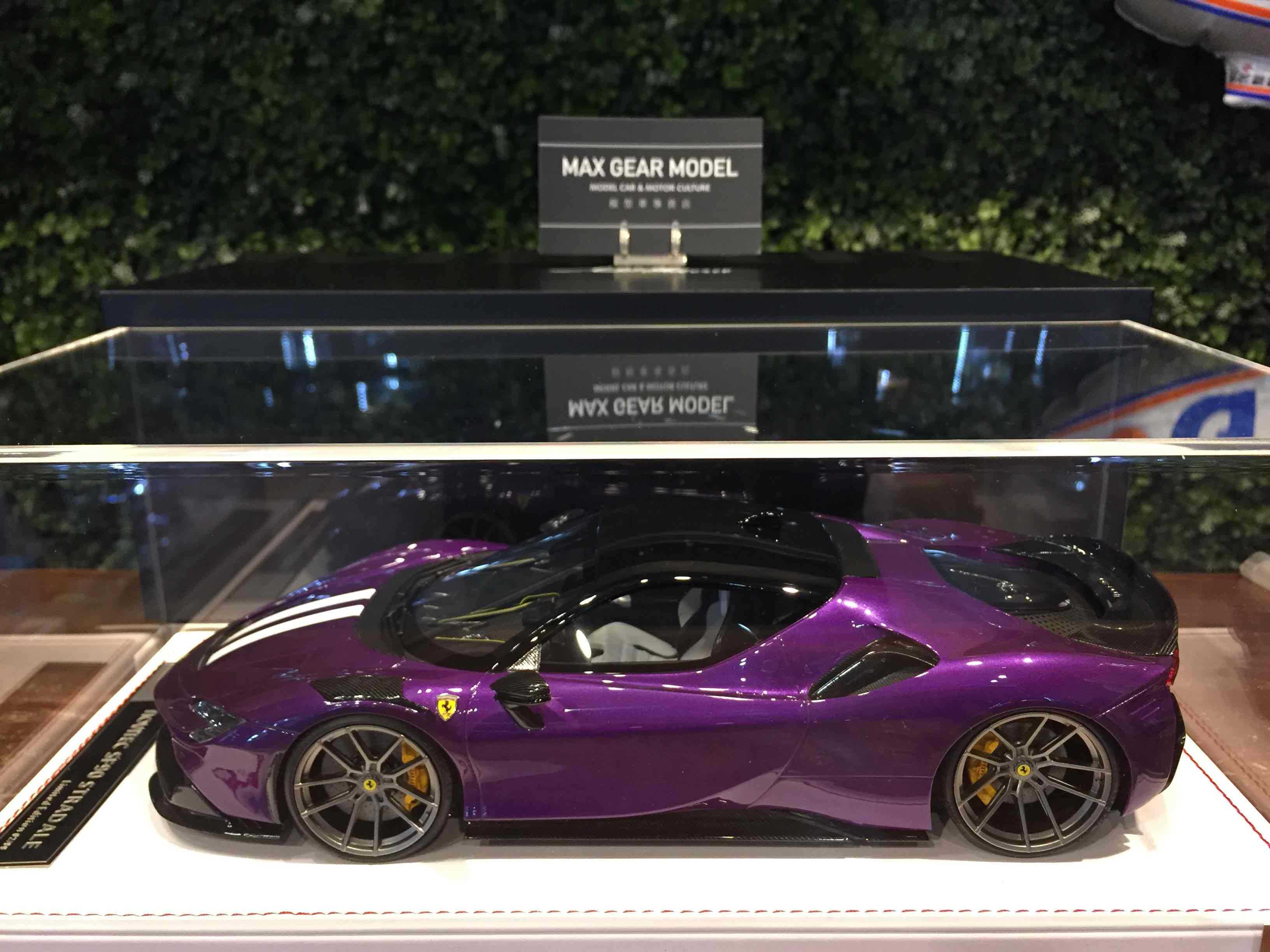 1/18 IVY Novitec Ferrari SF90 Violet IM1818E【MGM】 - Max Gear Model 模型店 ...