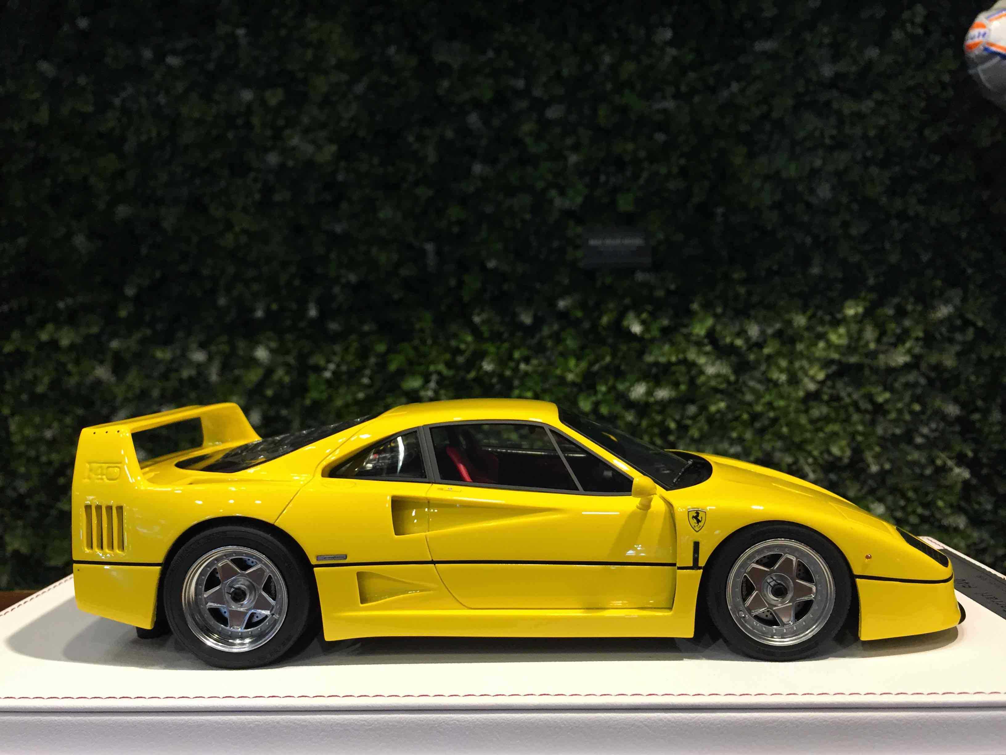 1/18 GL Model Ferrari F40 1987 Giallo Modena【MGM】 - Max Gear Model 模型店 ...
