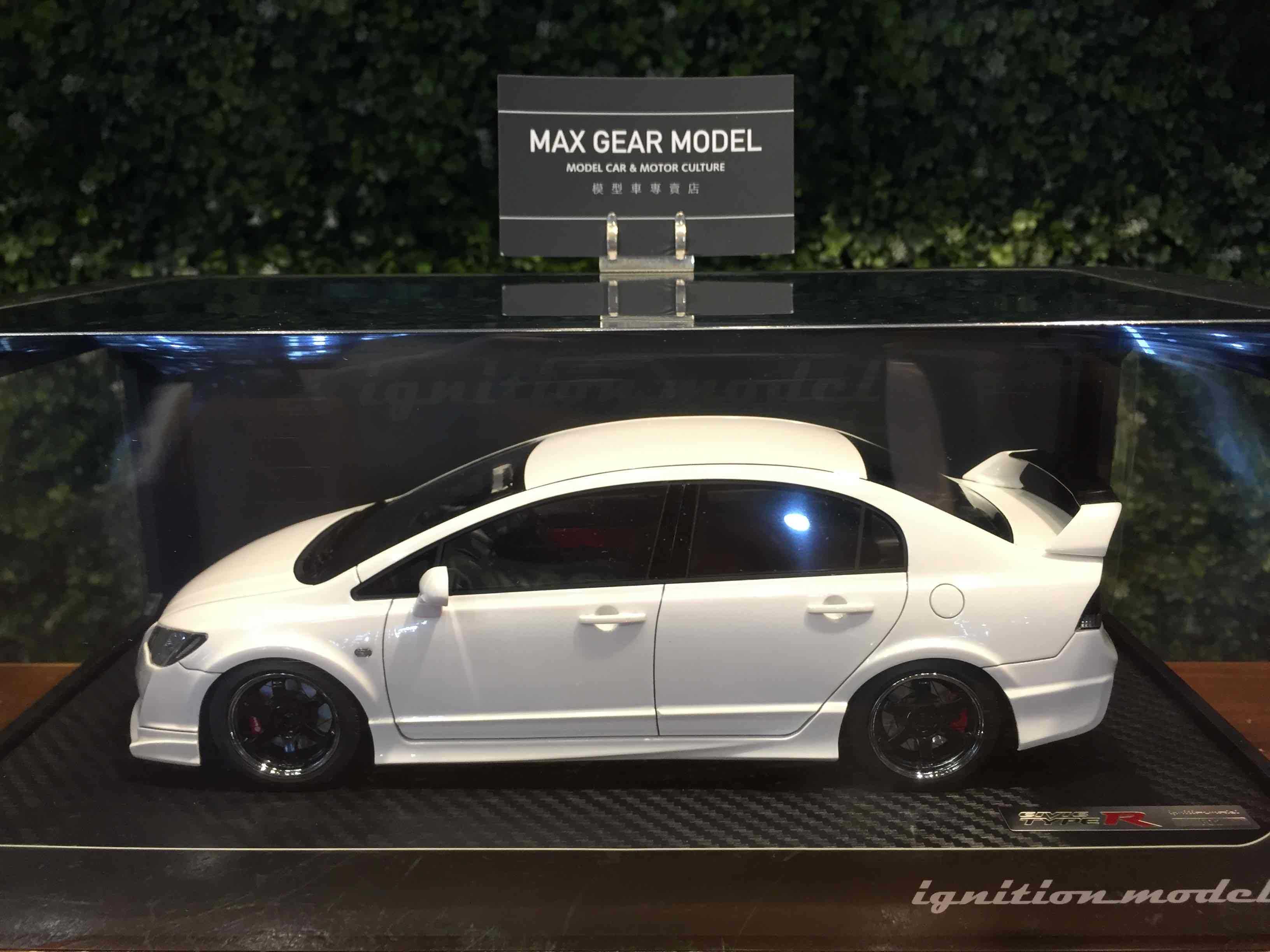 1/18 Ignition Honda Civic (FD2) Type R White IG2826【MGM】 - Max Gear Model 模型店 | 購物橘子