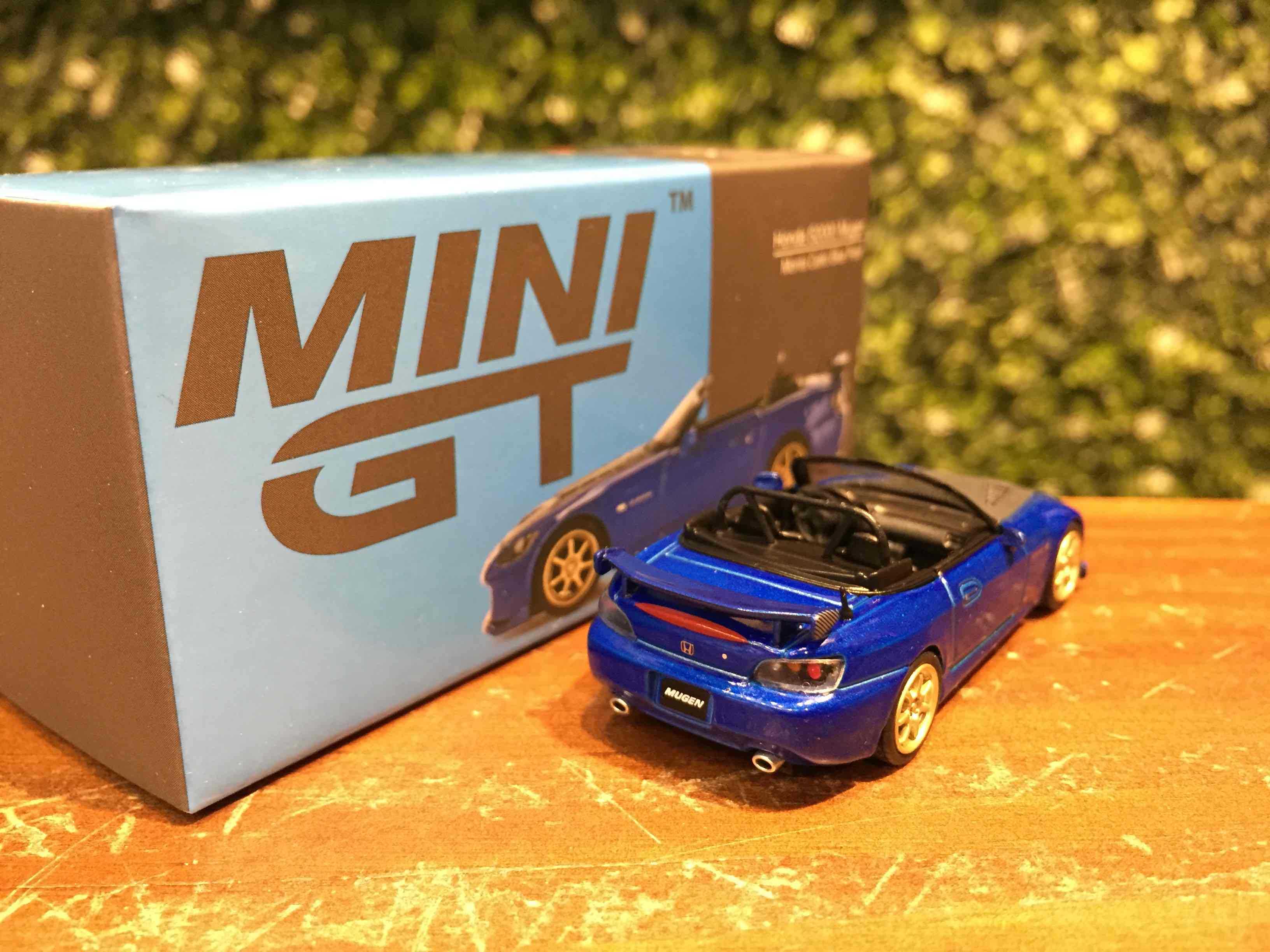 1/64 MiniGT Honda S2000 (AP2) Mugen Blue MGT00493L【MGM】 - Max Gear ...