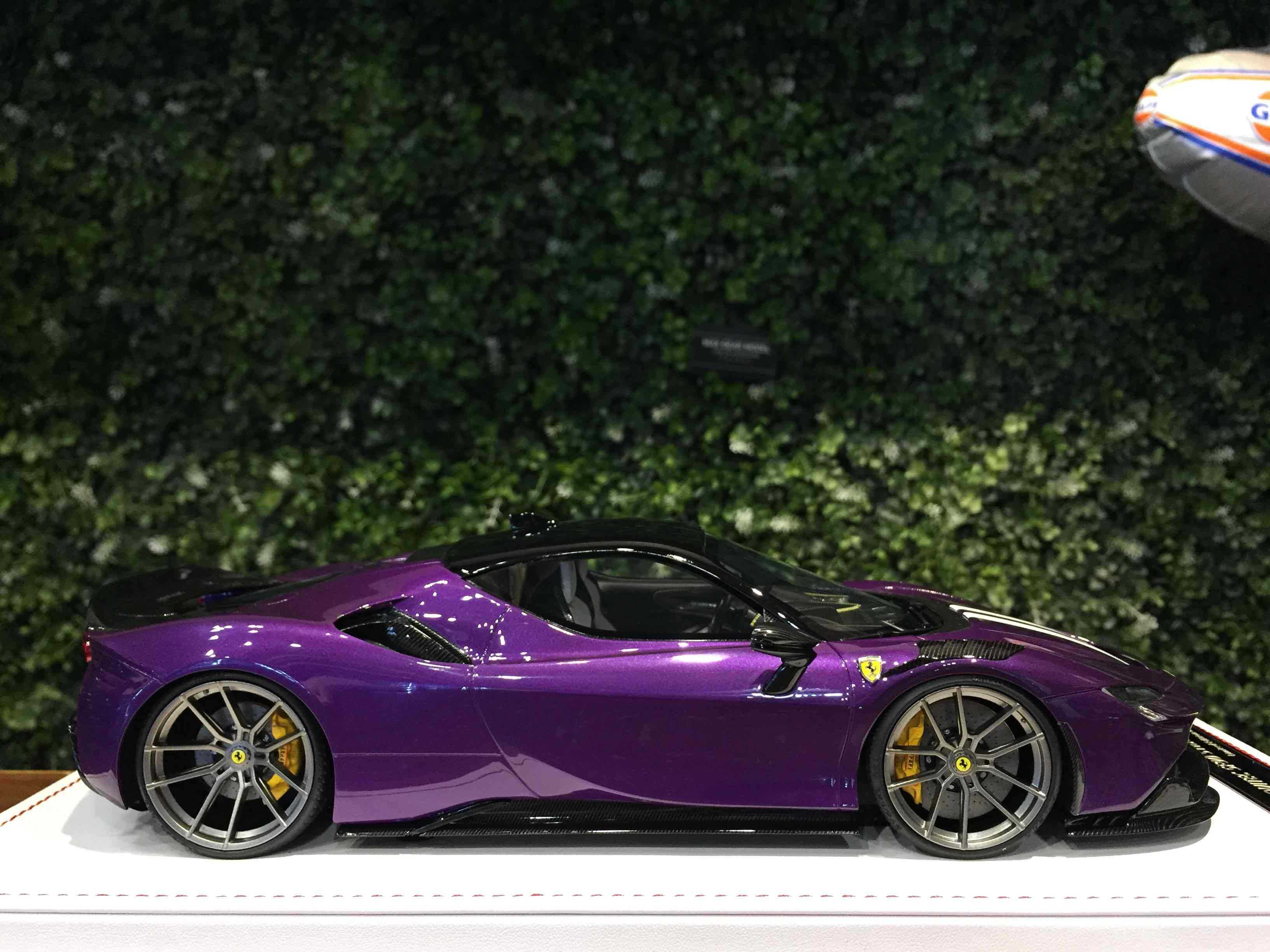 1/18 IVY Novitec Ferrari SF90 Violet IM1818E【MGM】 - Max Gear Model 模型店 ...