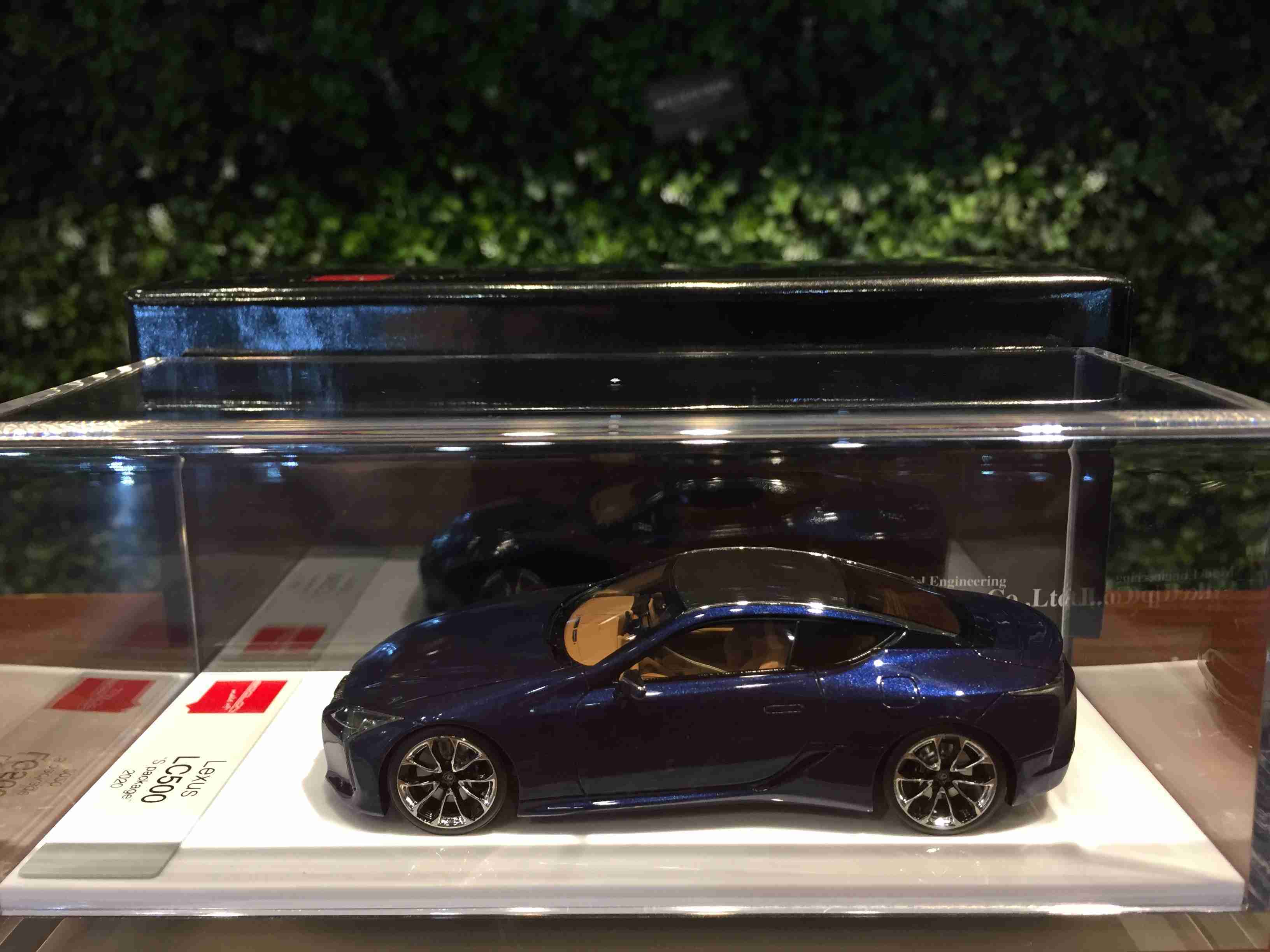 1/43 MakeUp Lexus LC500 S Package 2020 Deep Blue EM557C【MGM】 - Max Gear ...