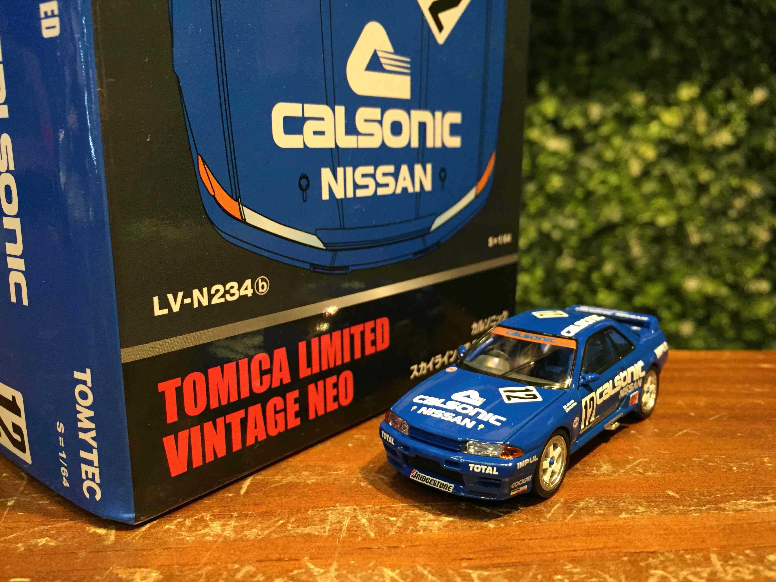 1/64 Tomica Calsonic Skyline GT-R R32 1993 LV-N234b【MGM】 - Max Gear ...
